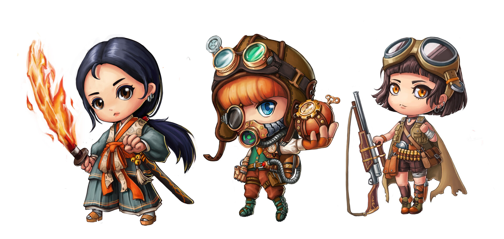 ArtStation - sd 캐릭터 작업물 모음