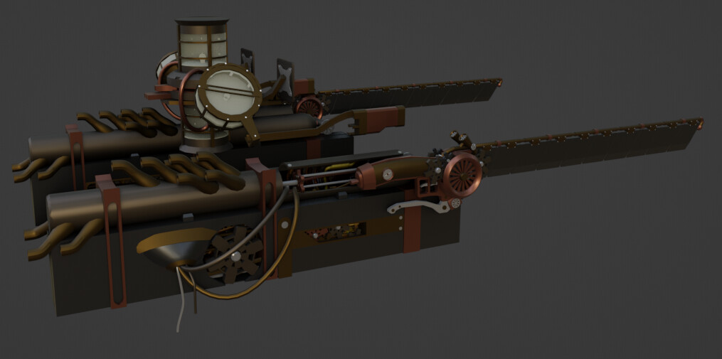 ArtStation - (ODM Set) Steampunk