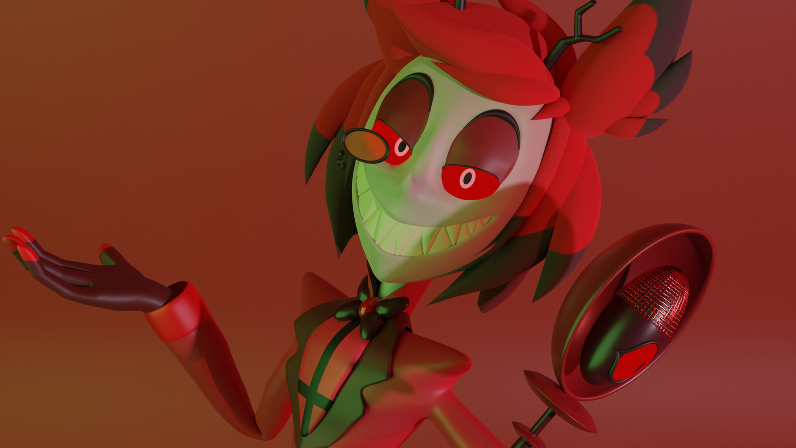 Alex Duck - Alastor from Hazbin Hotel