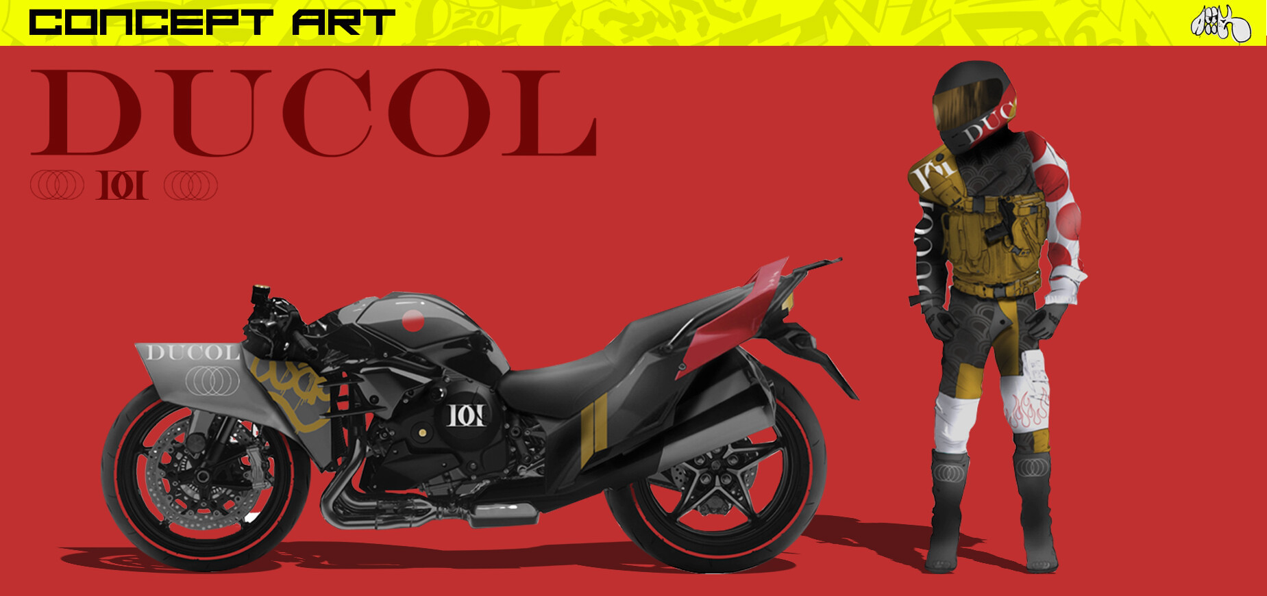 ArtStation - cyber sport bike concept