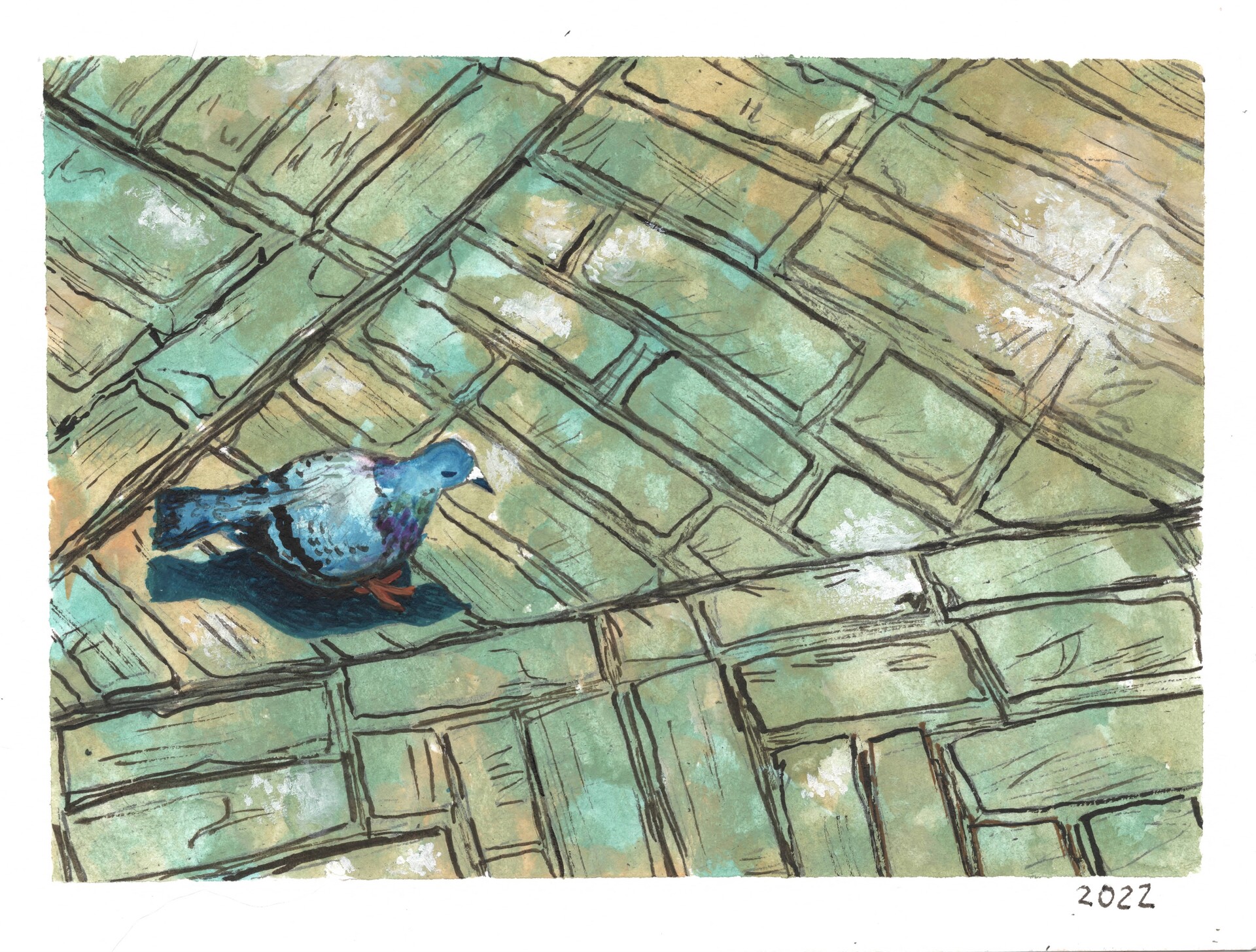 ArtStation - Another Pigeon Painting