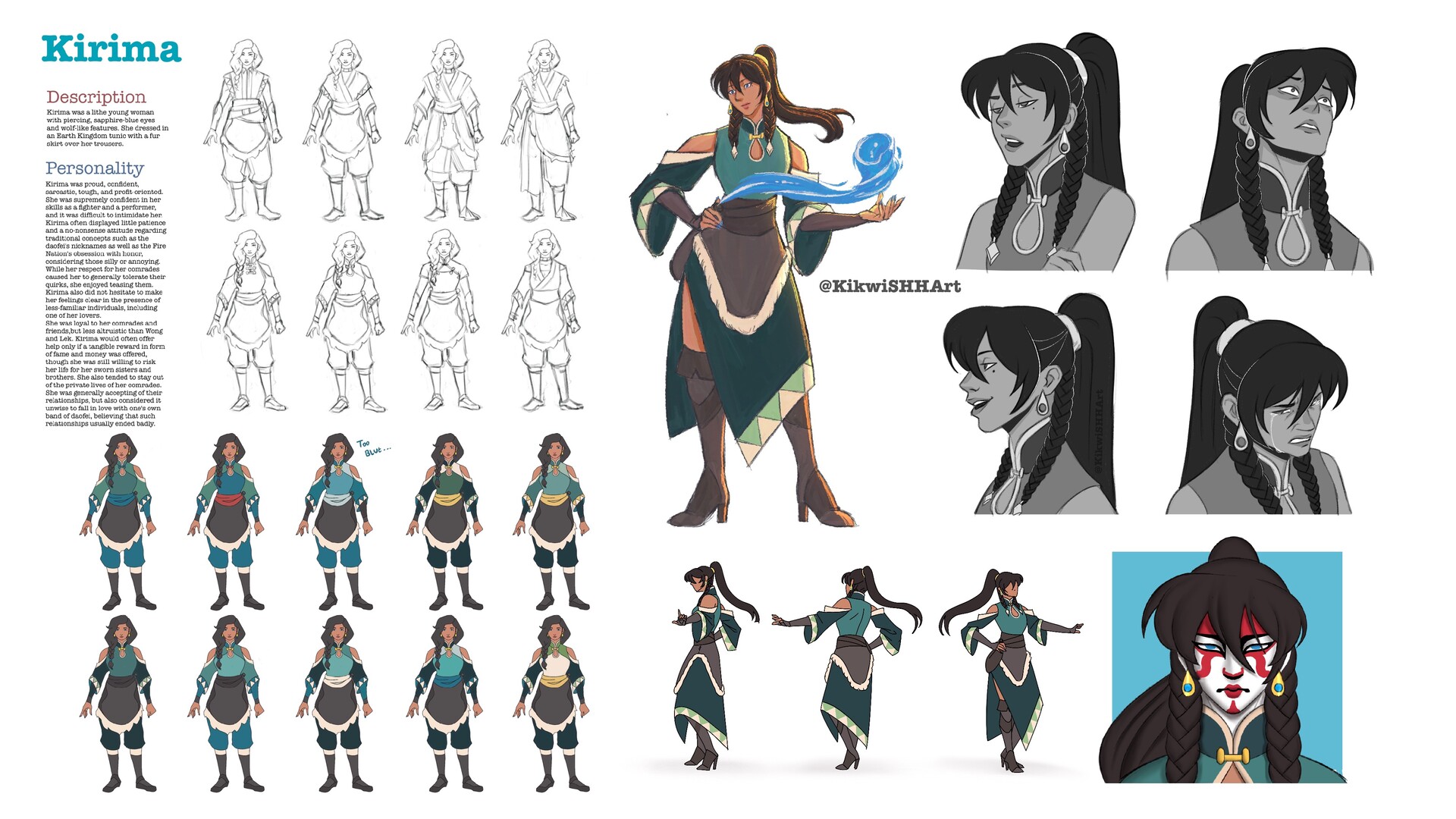 ArtStation - Kirima Character Design