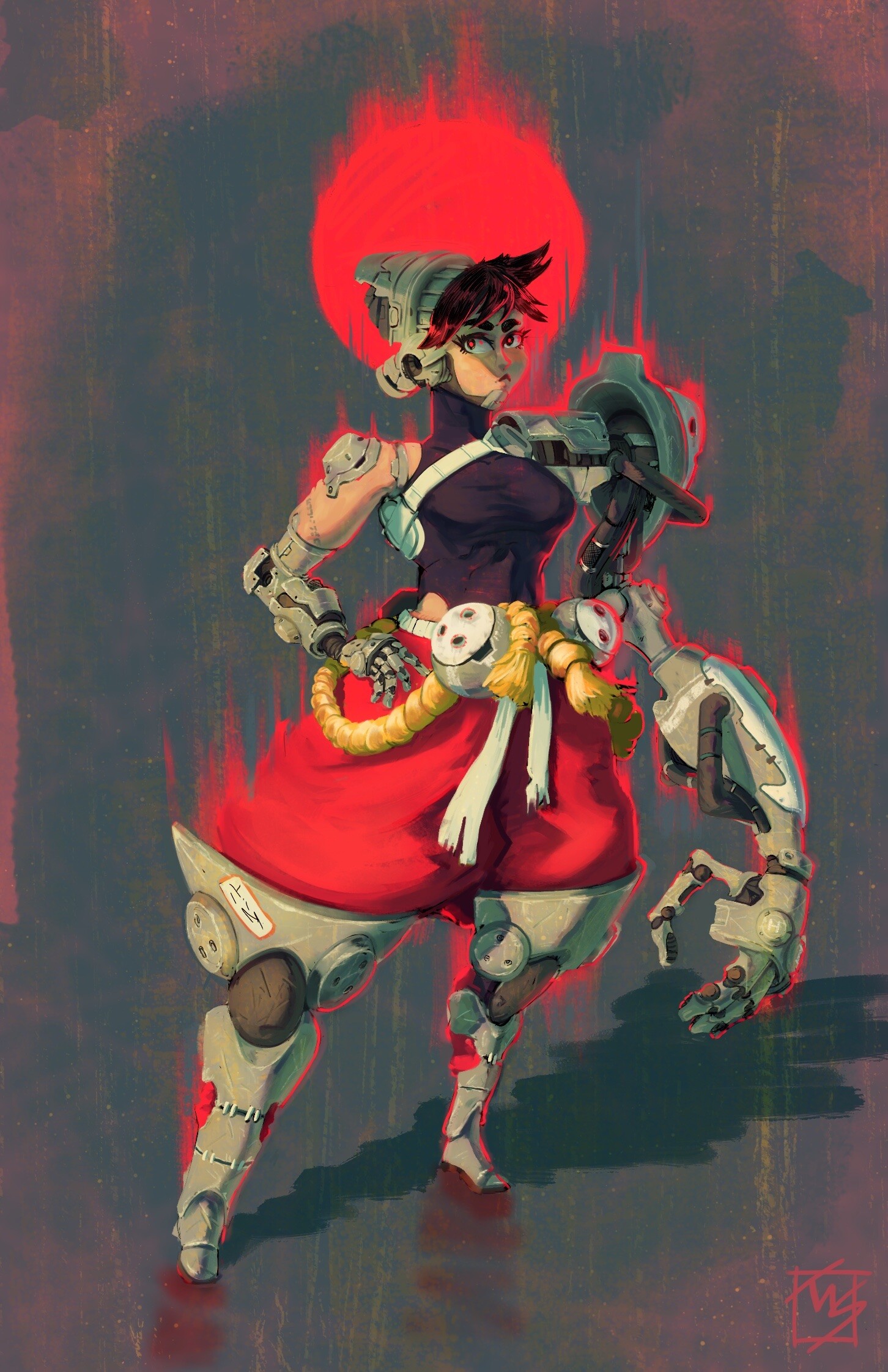 ArtStation - Big cyborg arm