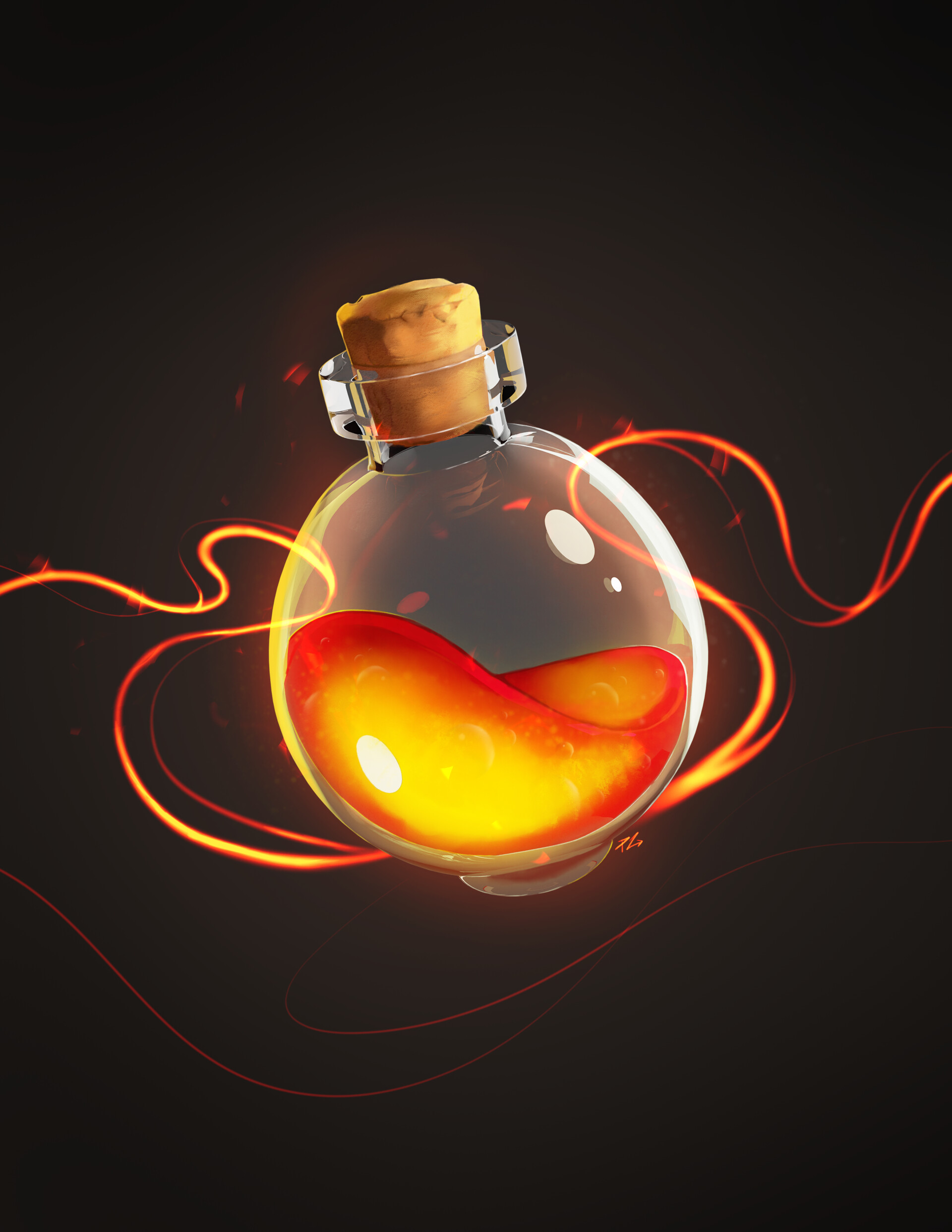 ArtStation - Stylized Potion