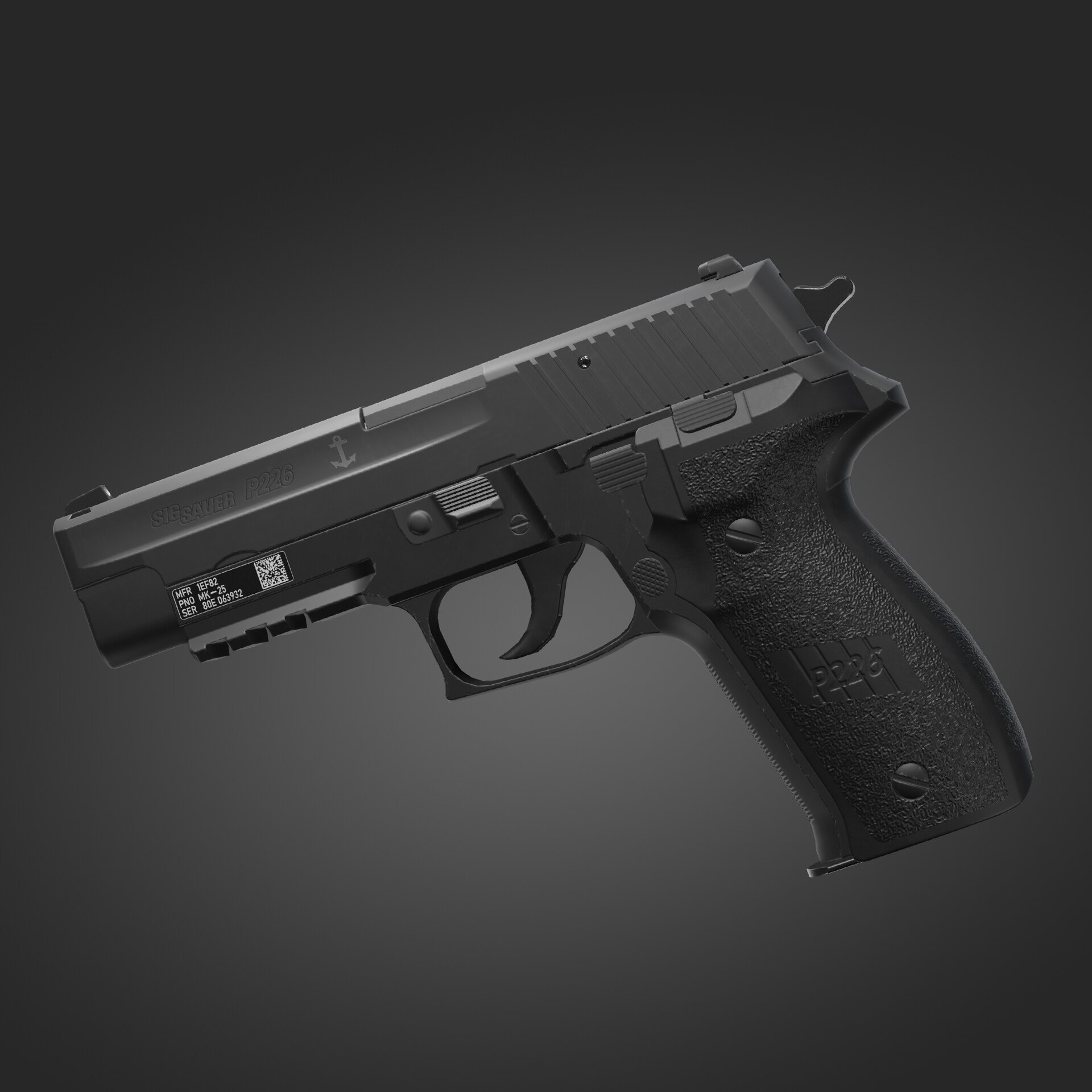 ArtStation - Sig Sauer P226 MK25