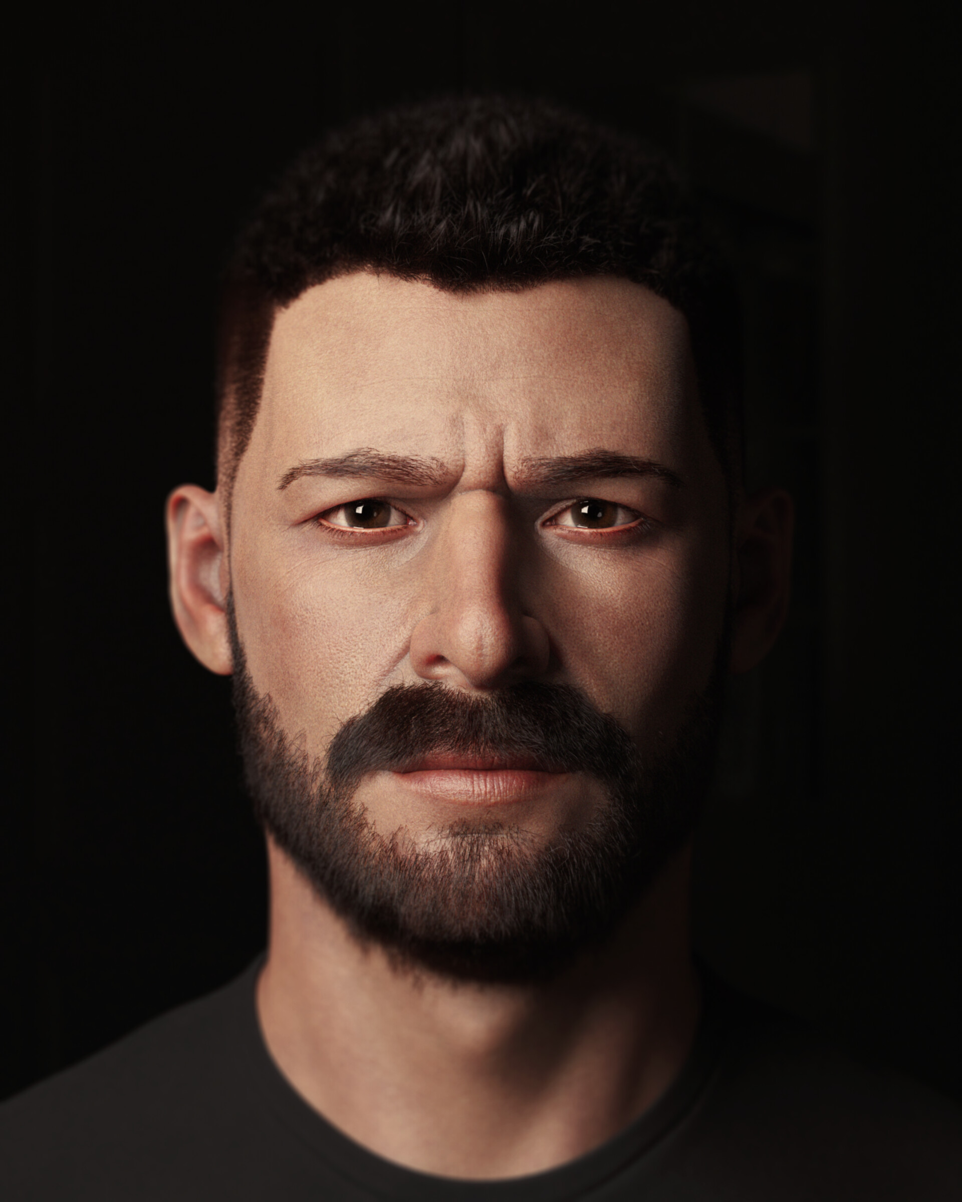 ArtStation - Male Portrait