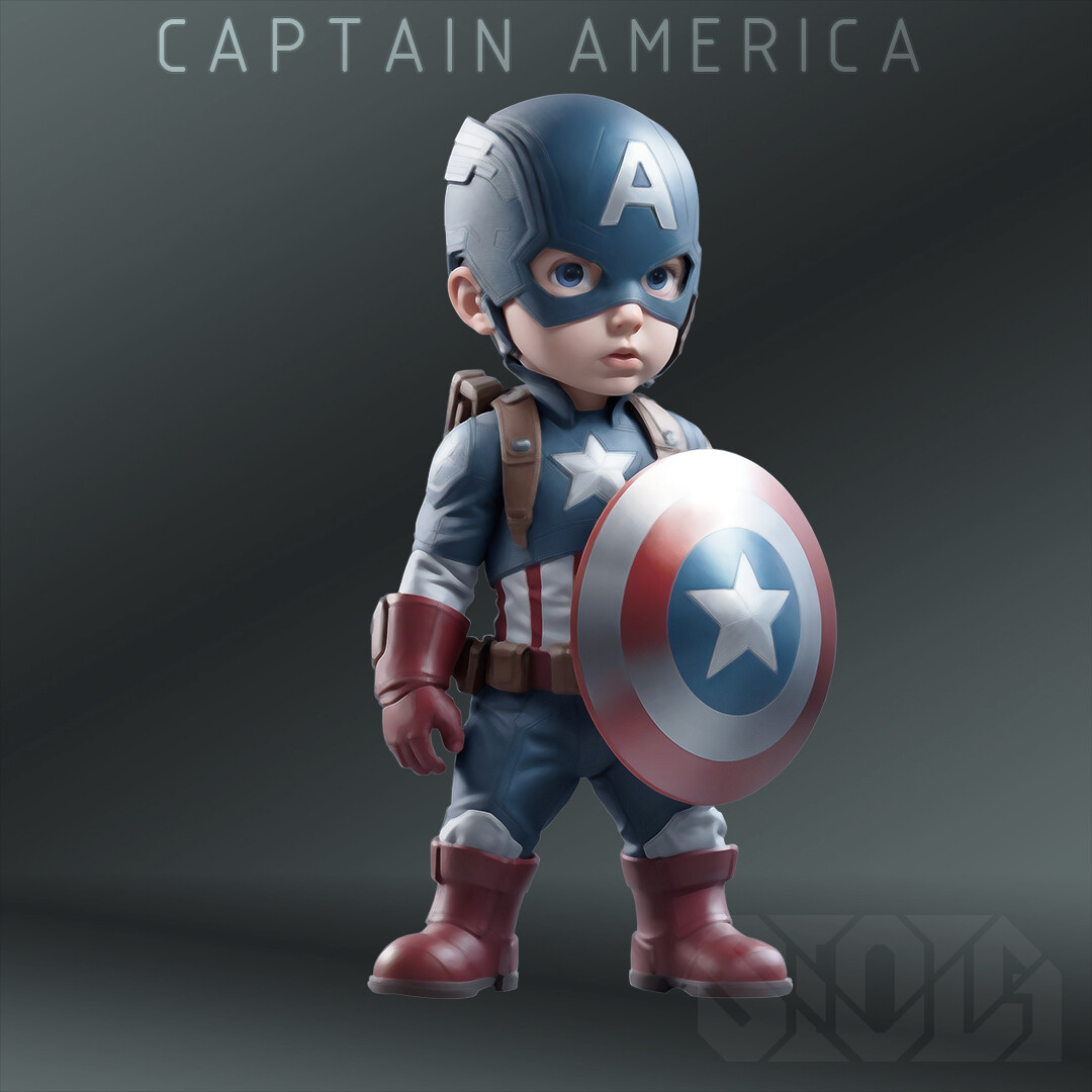 ArtStation - Captain America.