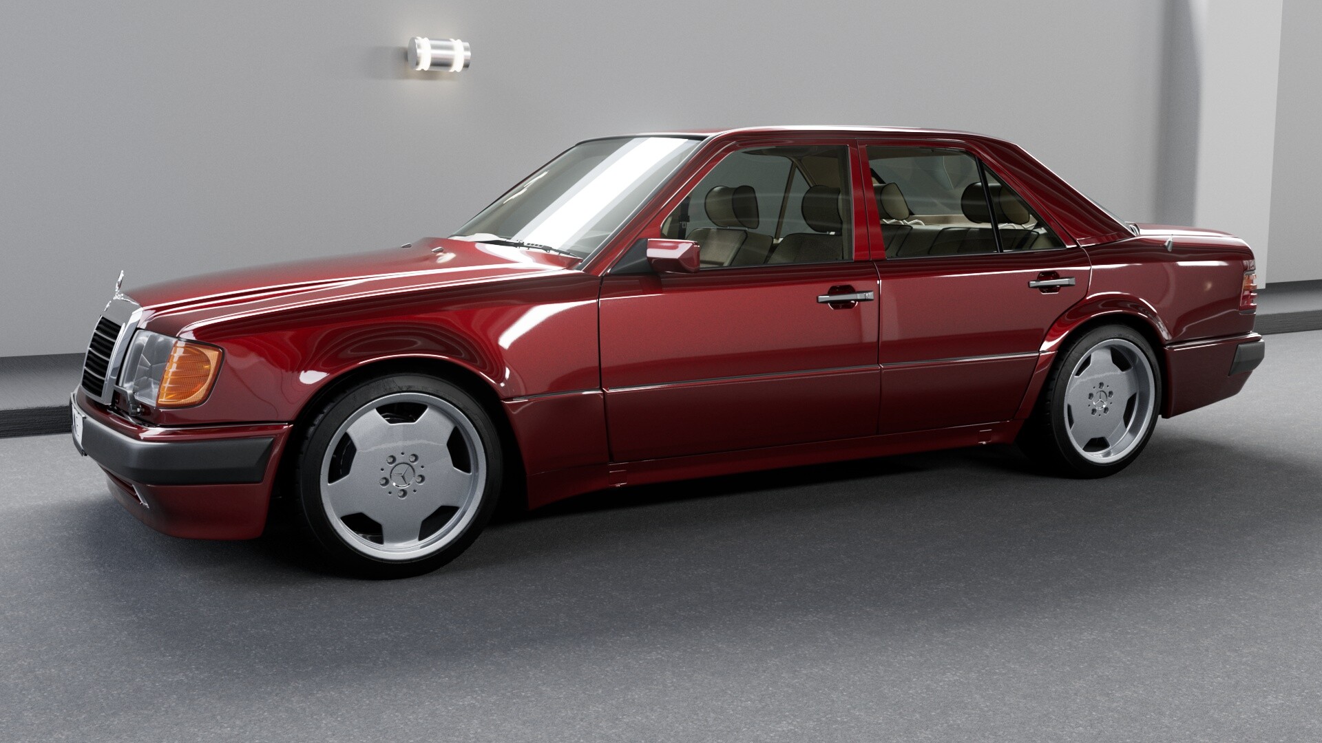Yasser A. Muhsen - Mercedes-Benz 500E - 5.0 V8 - Redshift