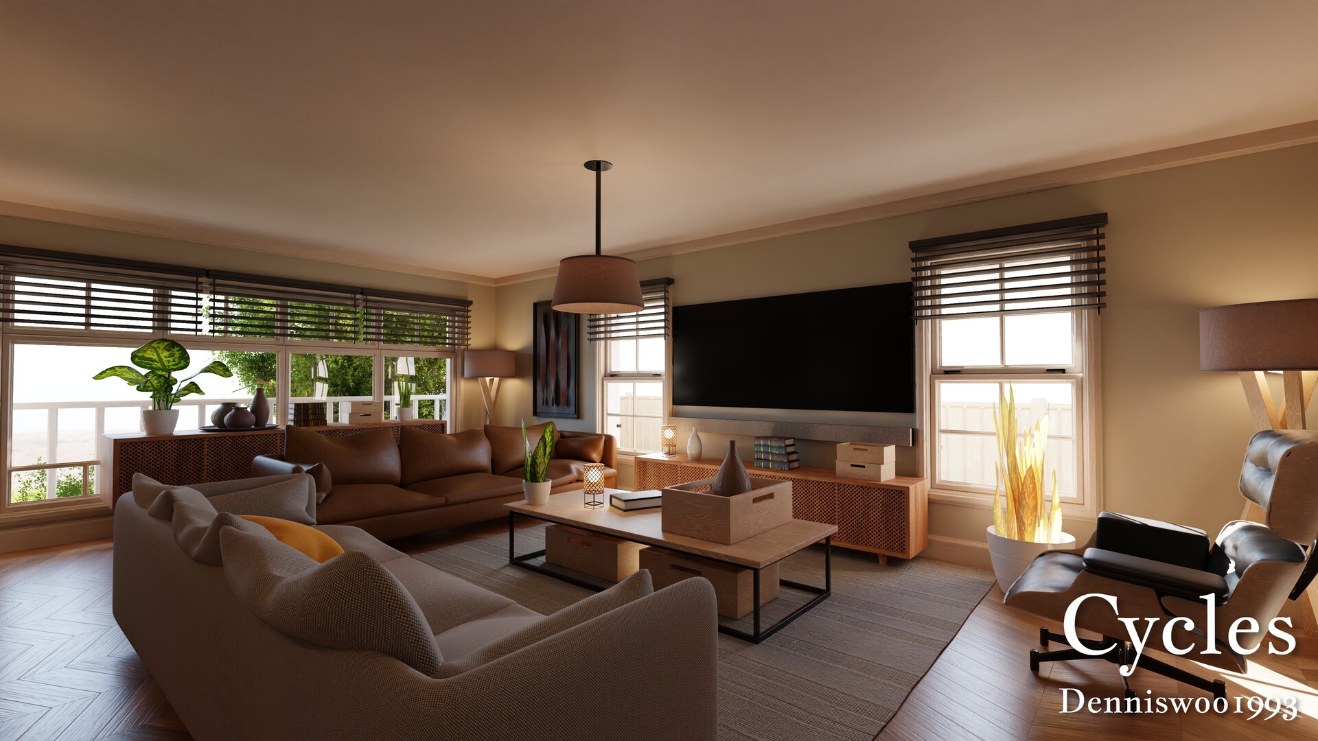 SHcreations - Modular Classic Style American House 12