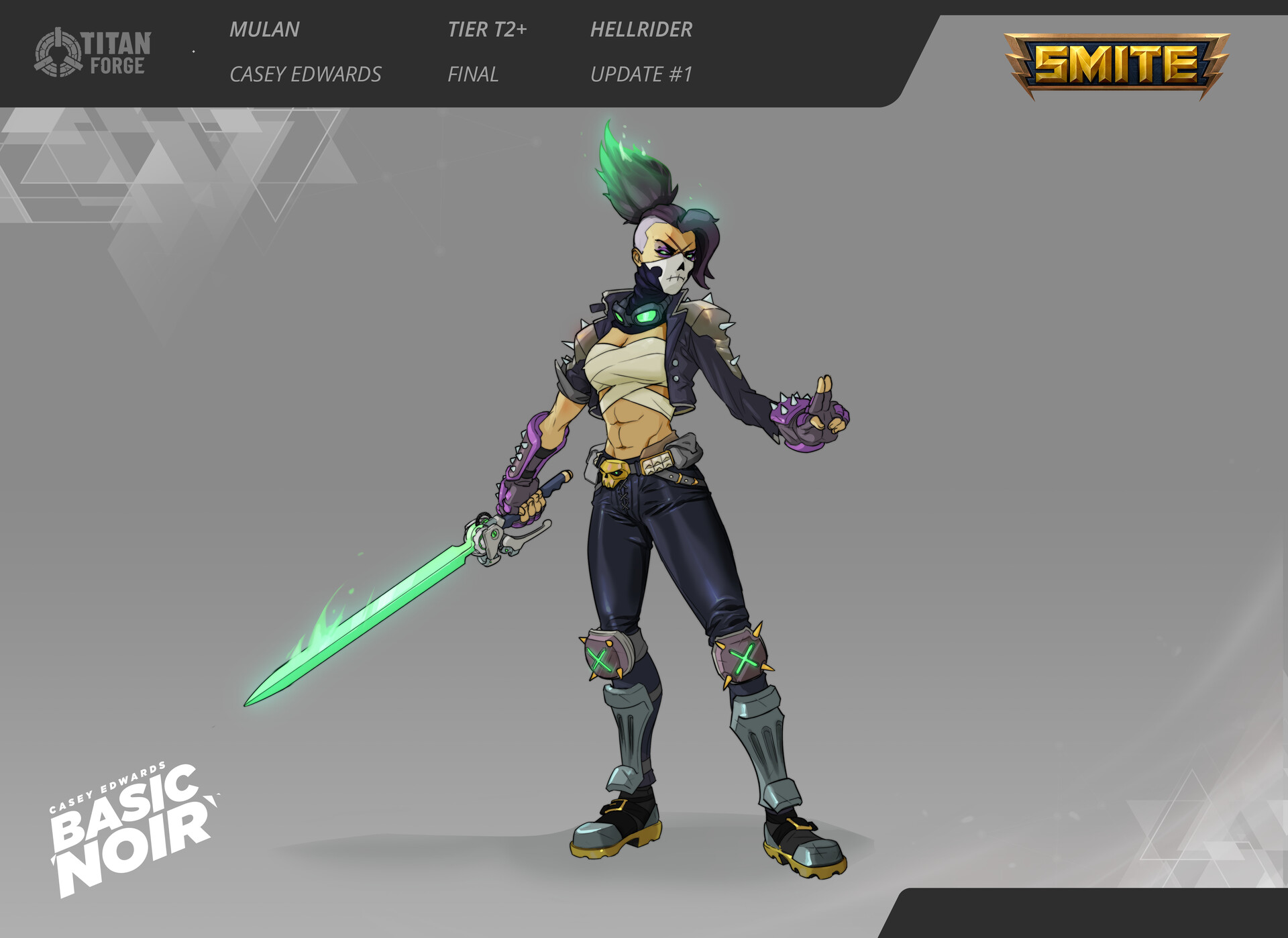 ArtStation - Hellfury Mulan