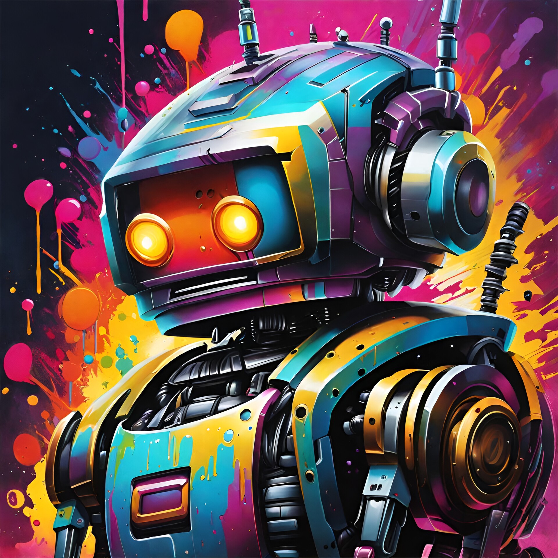 ArtStation - Chroma Bot Voltia