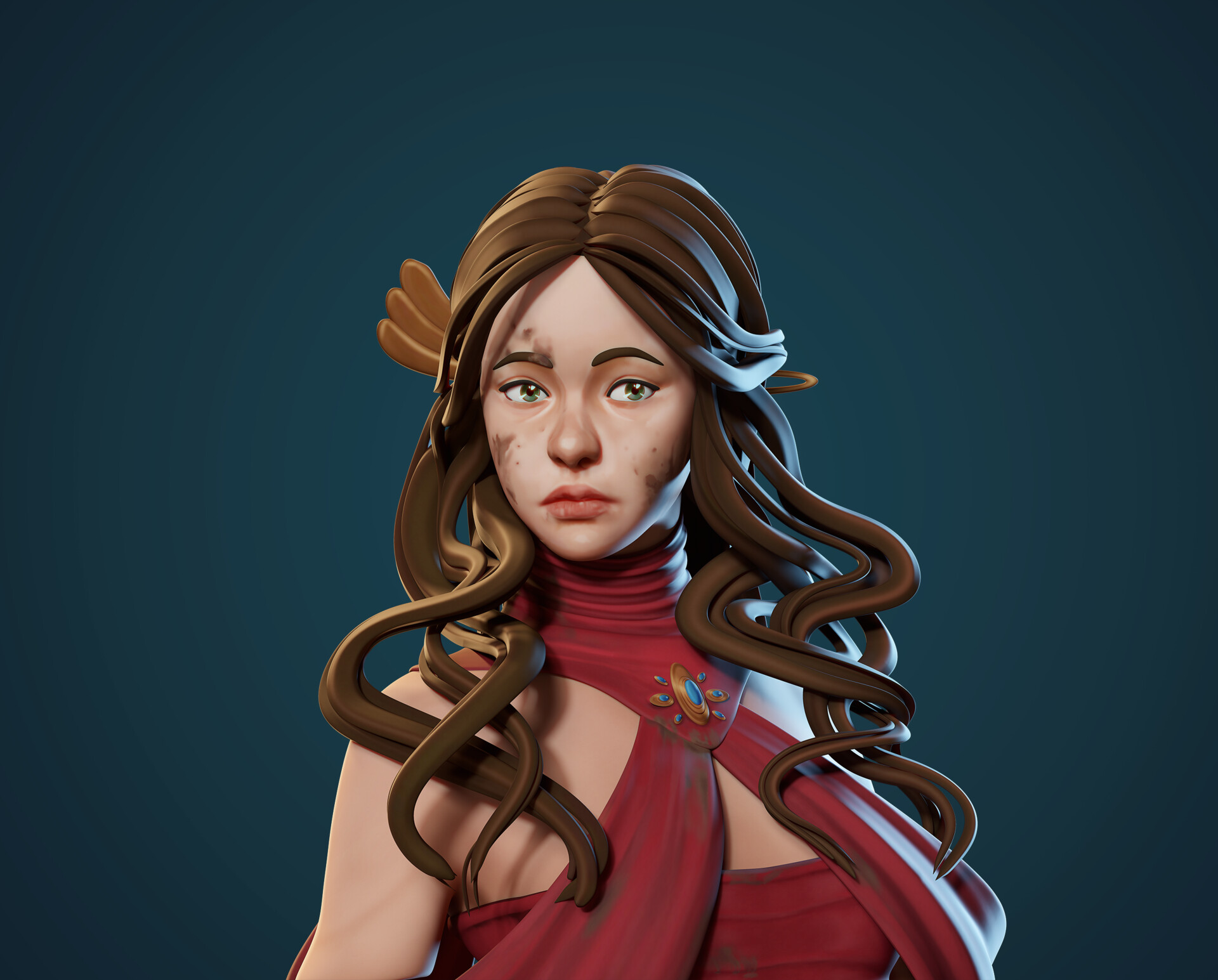 ArtStation - Arcane Young Girl