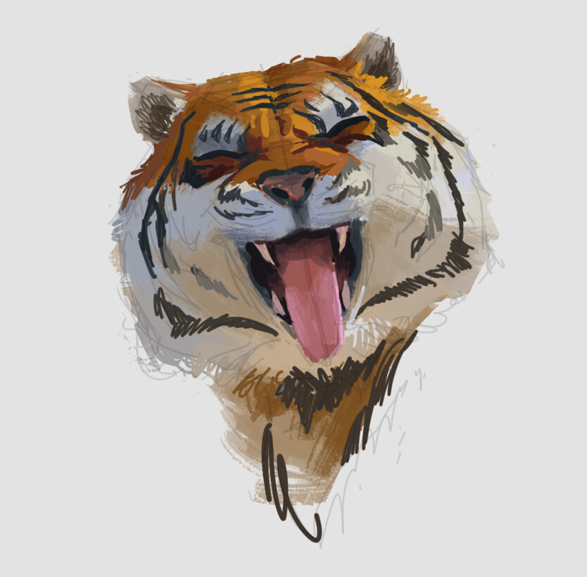 ArtStation - Tiger!