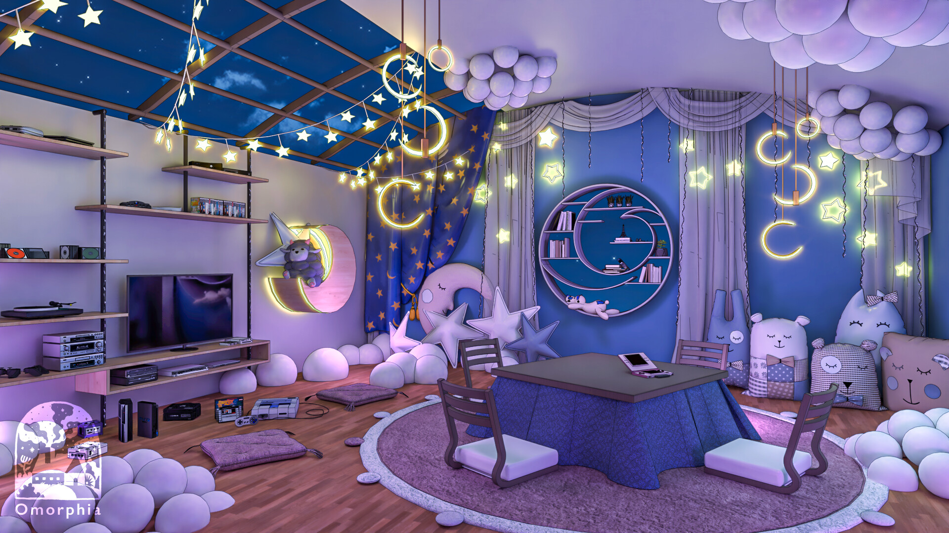 Omorphia Visual - Starry rooms