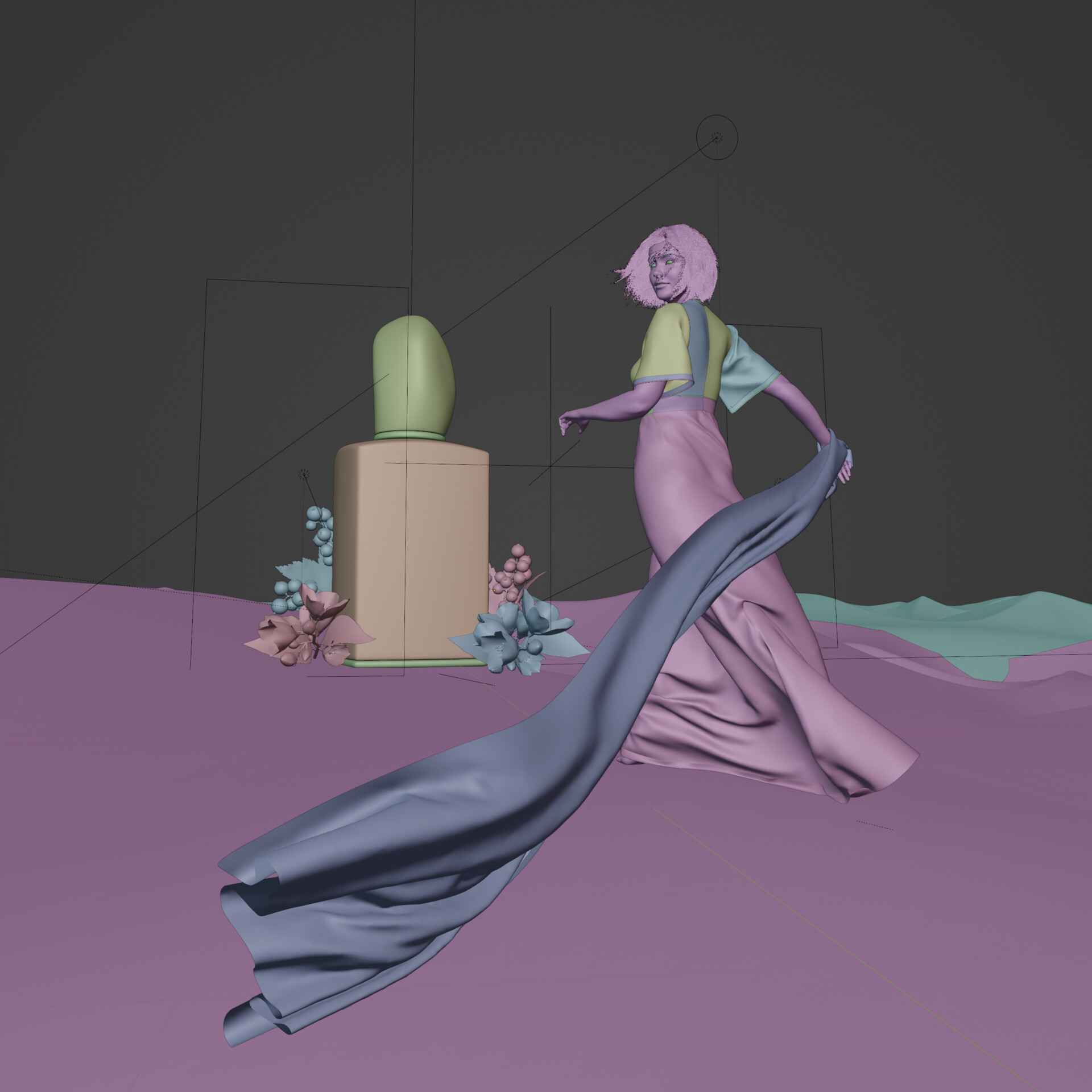Benc Orpak - Yuna SI virtual photoshoot