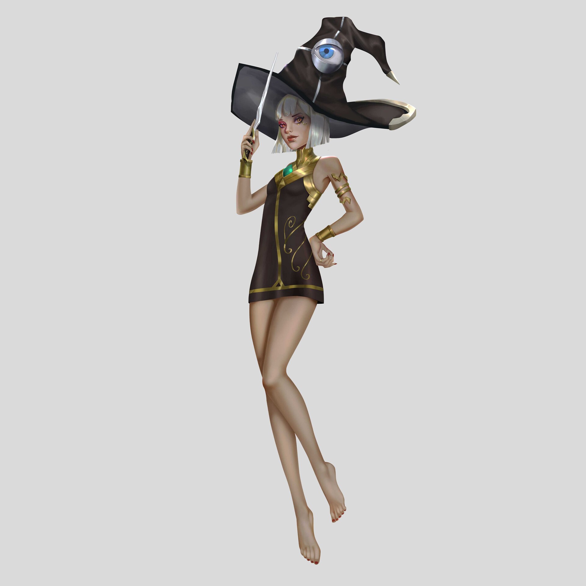 ArtStation - Kleo the Witch