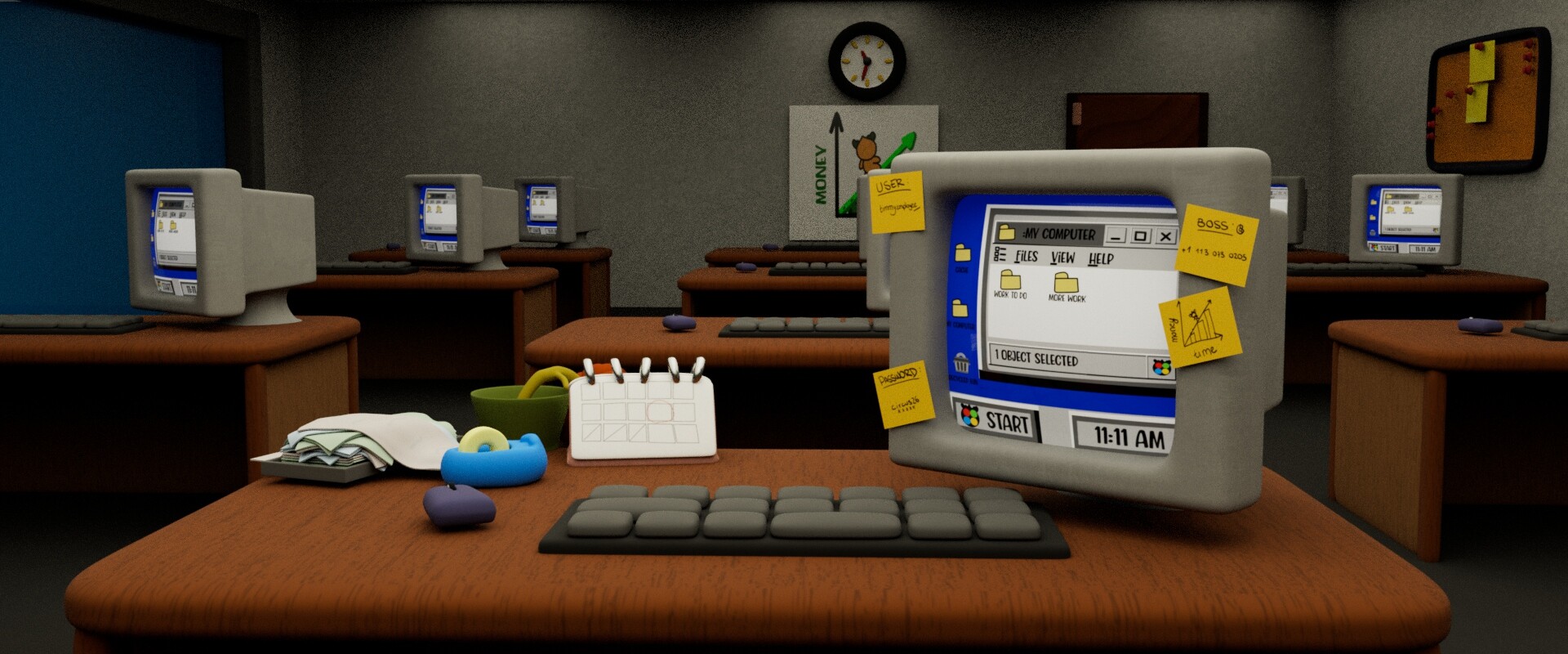 ArtStation - OFFICE CARTOON