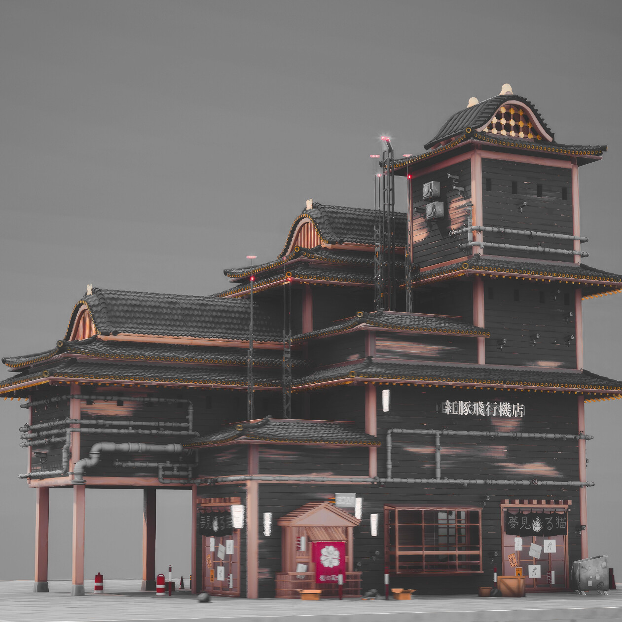 HuangJuanLr - Houdini Procedural Buildings