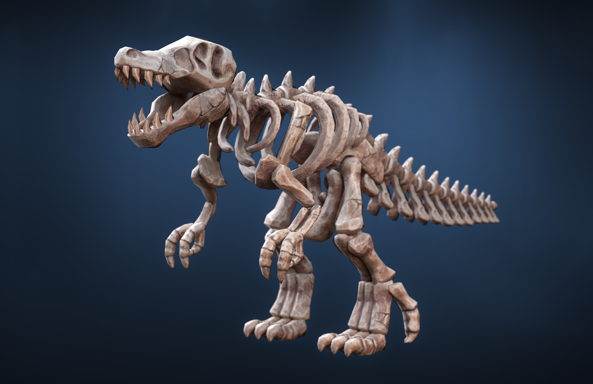 Jonathan Lam - Tyrannosaurus Skeleton