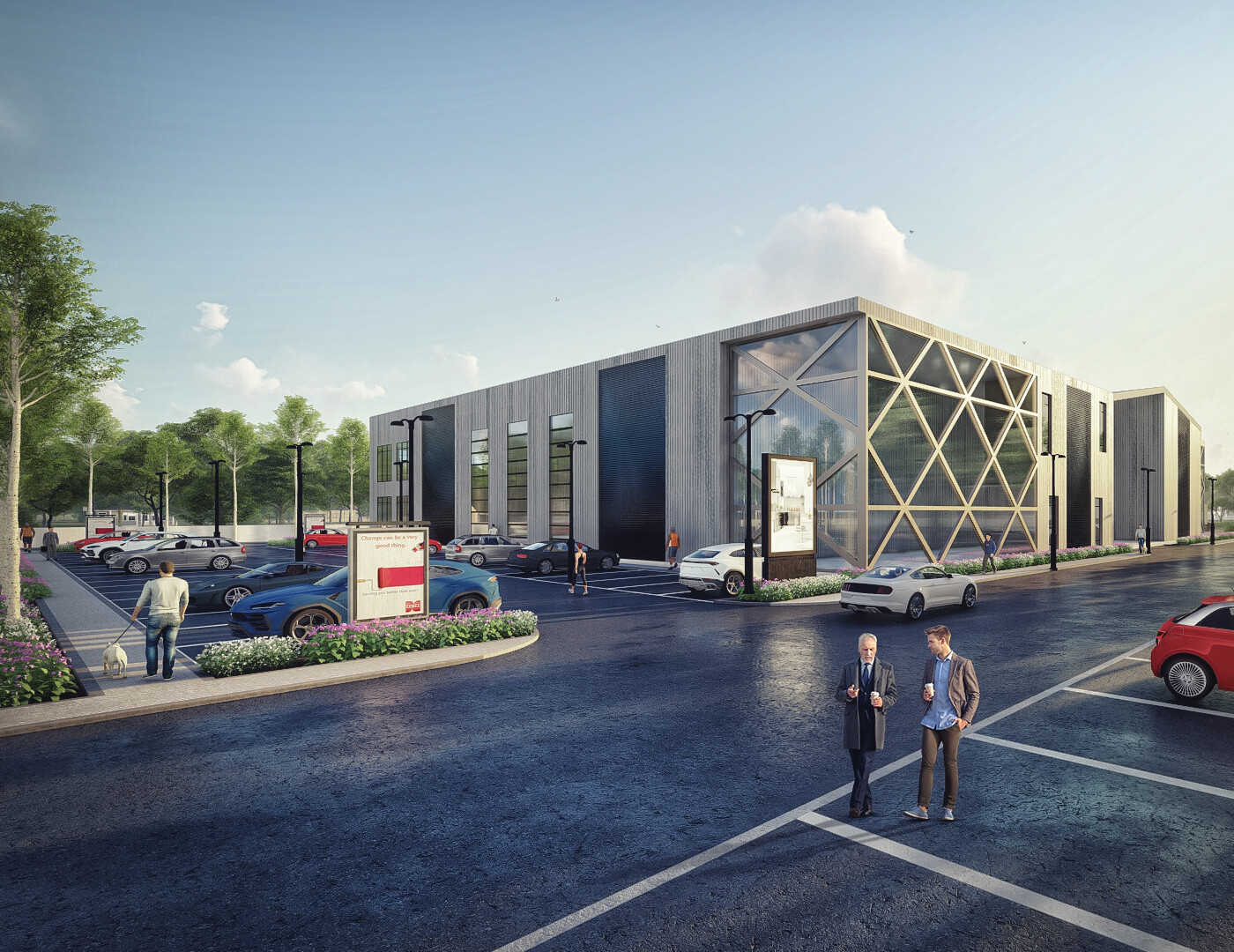 ArtStation - Santa Fe Sports Center: A Visionary Commercial ...