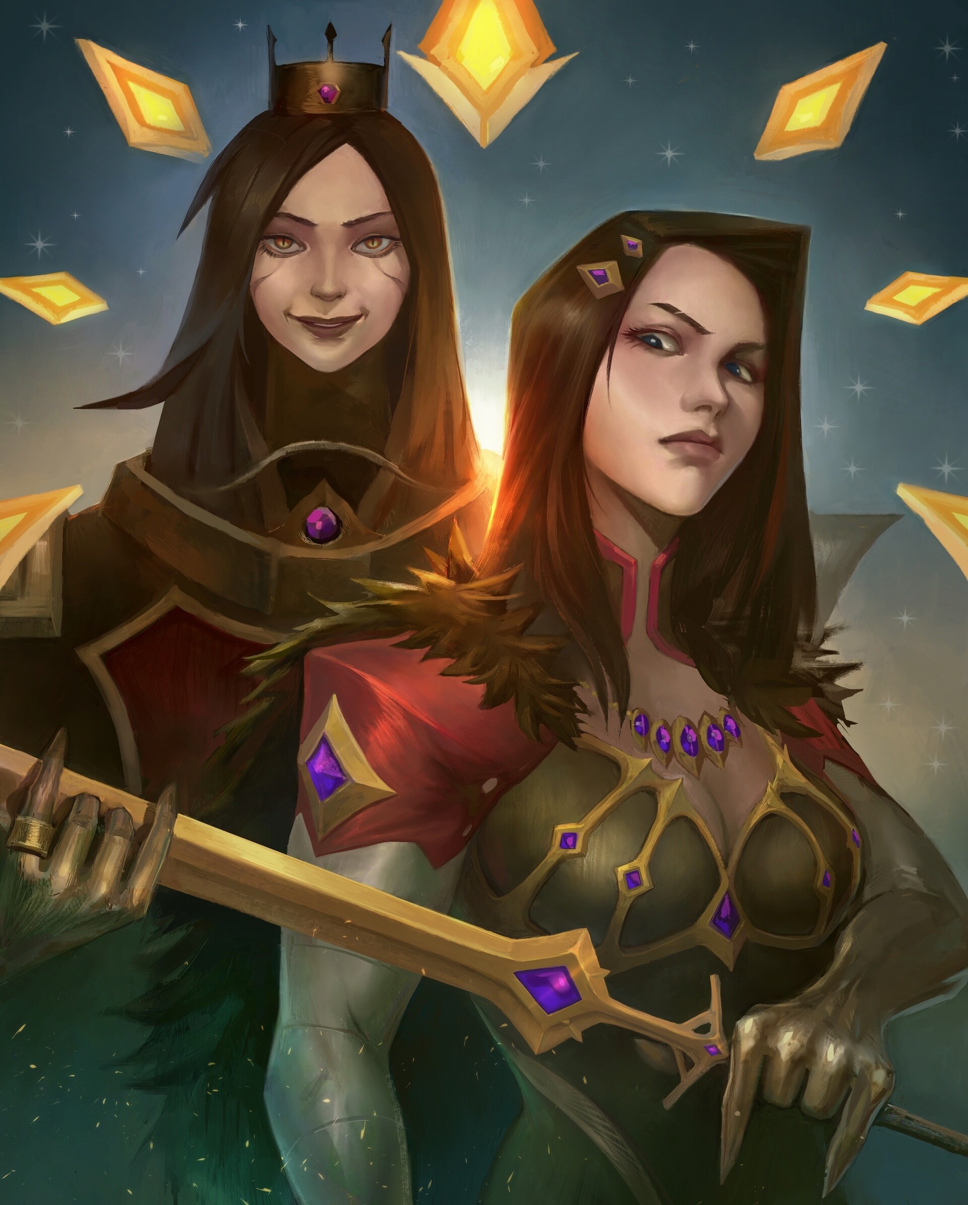 ArtStation - Iris & maeve