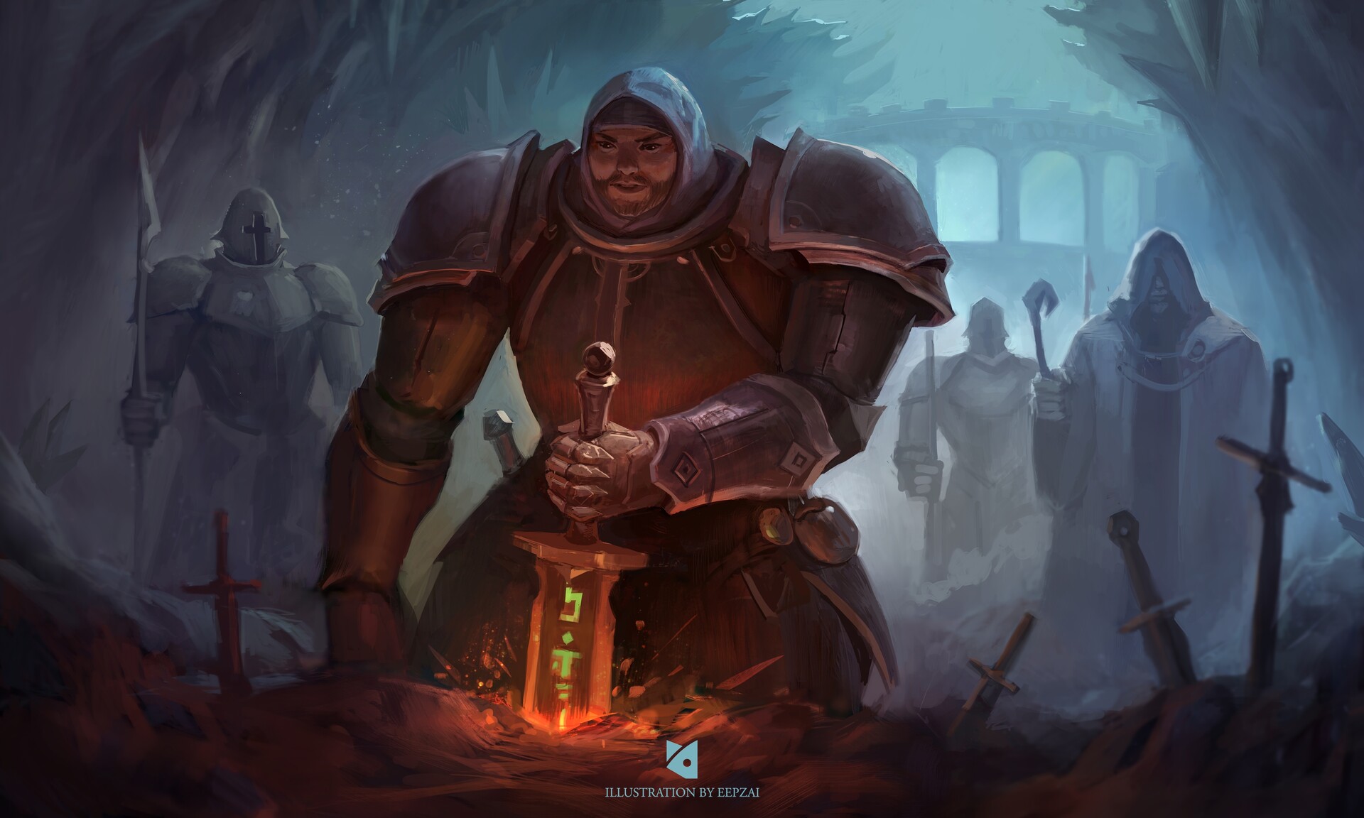 ArtStation - Legendary sword