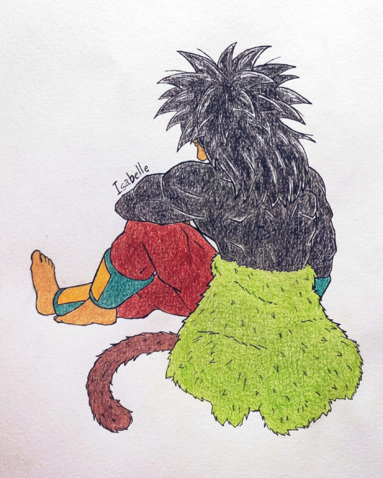 Isabelle dos Anjos - (DBS Broly's Redesign) Brokk's Full Body Reference