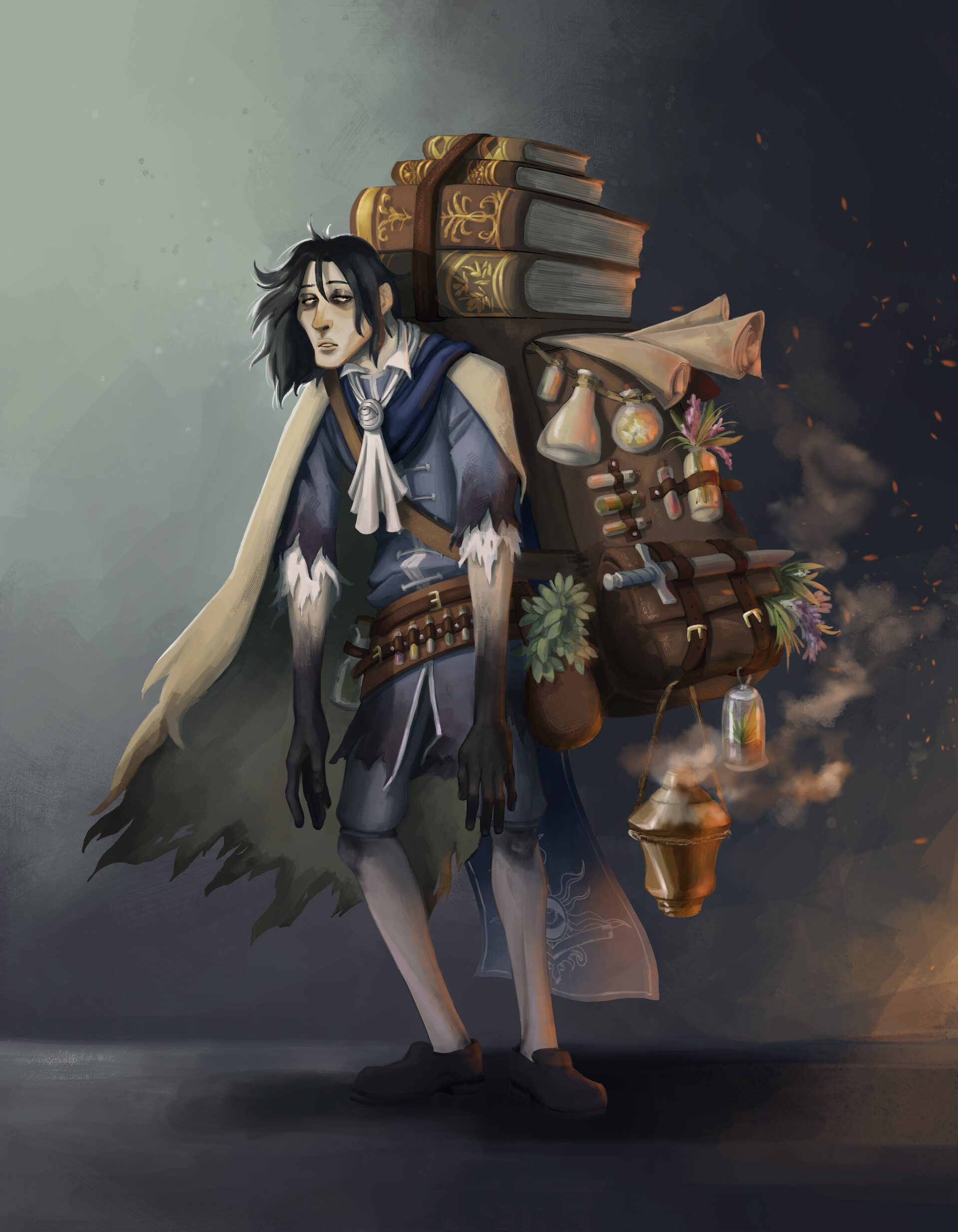 ArtStation - Rotting alchemist student