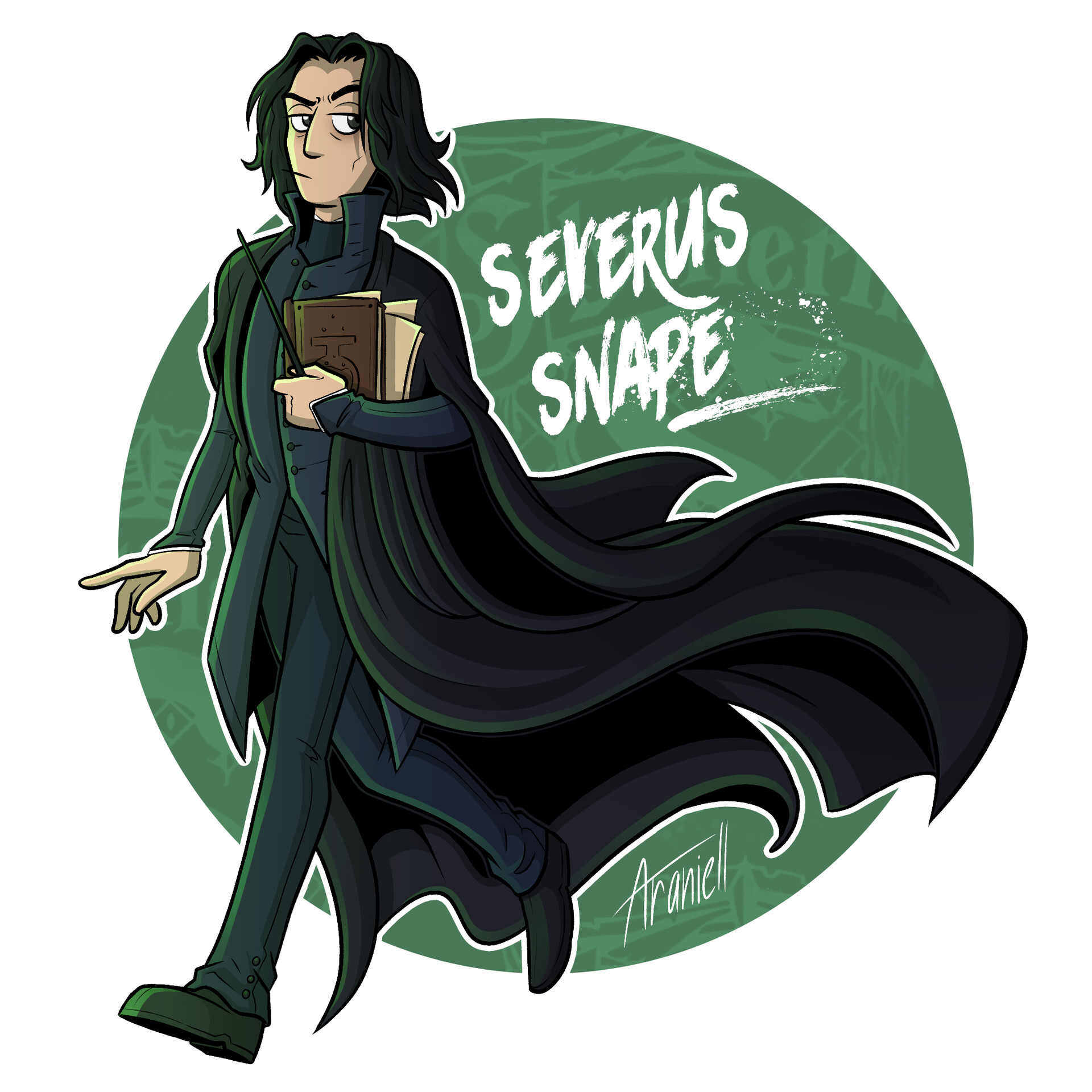 ArtStation - Favorite Characters of All Time - Part 1 - Severus Snape