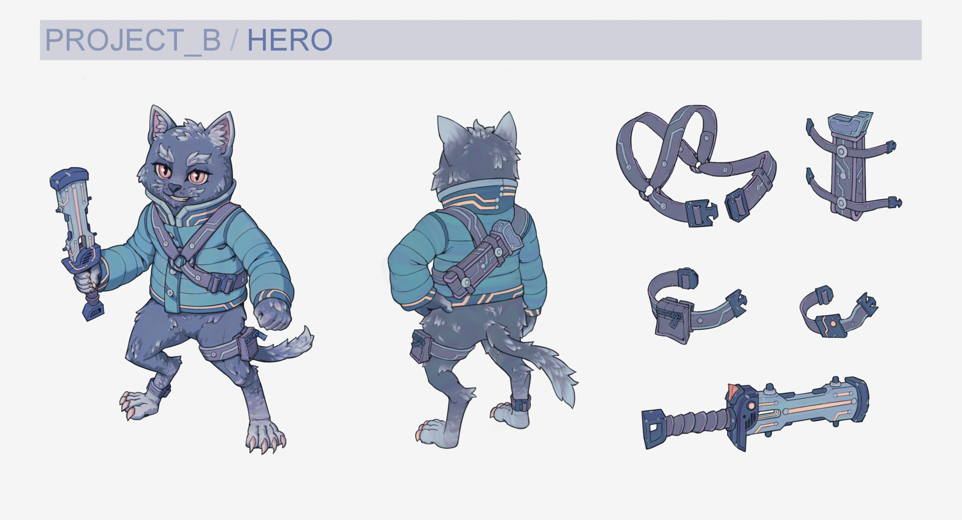 ArtStation - PROJECT_B/MAIN CHARACTER