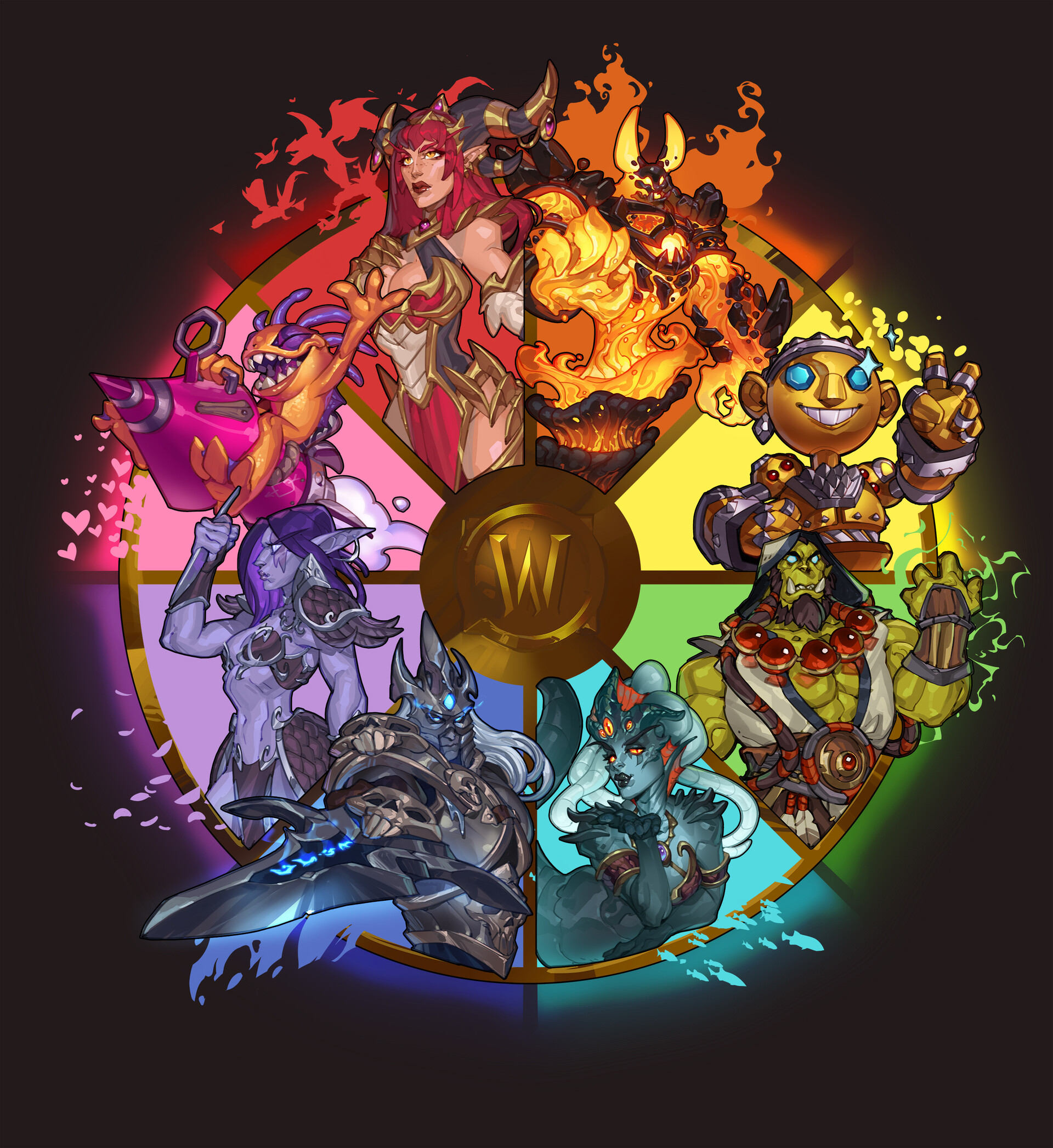 ArtStation - Warcraft Color Wheel