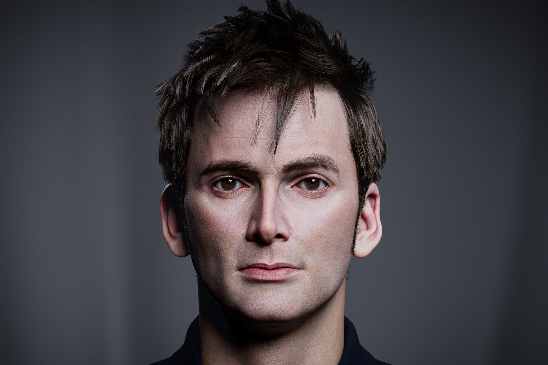 ArtStation - David Tennant - Likeness
