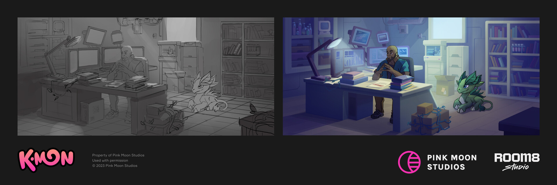 Room 8 Studio - Portfolio - Characters concept art (Kryptomon)