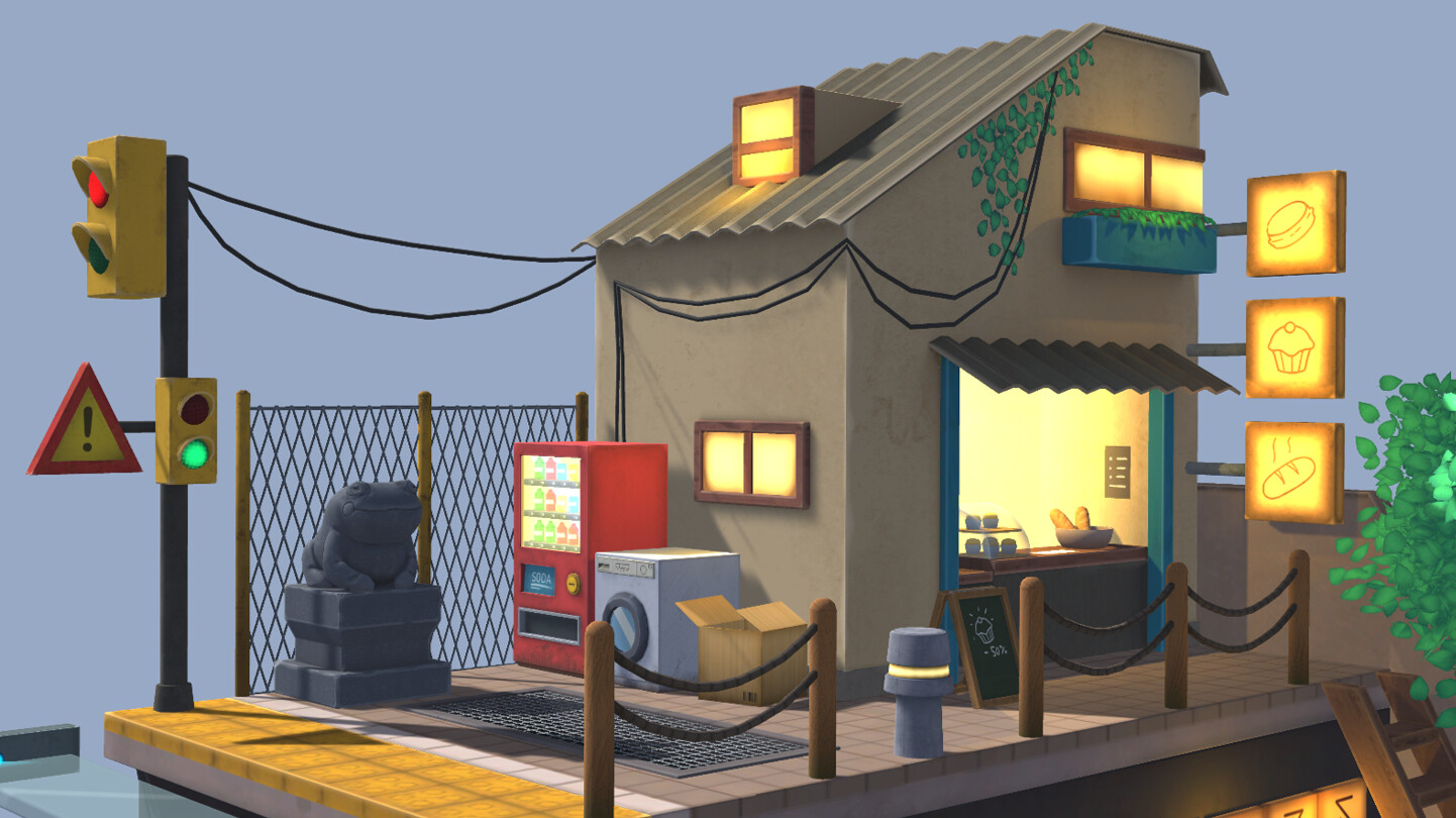 Mario Navarro - Stylized Enviroment Diorama Unity