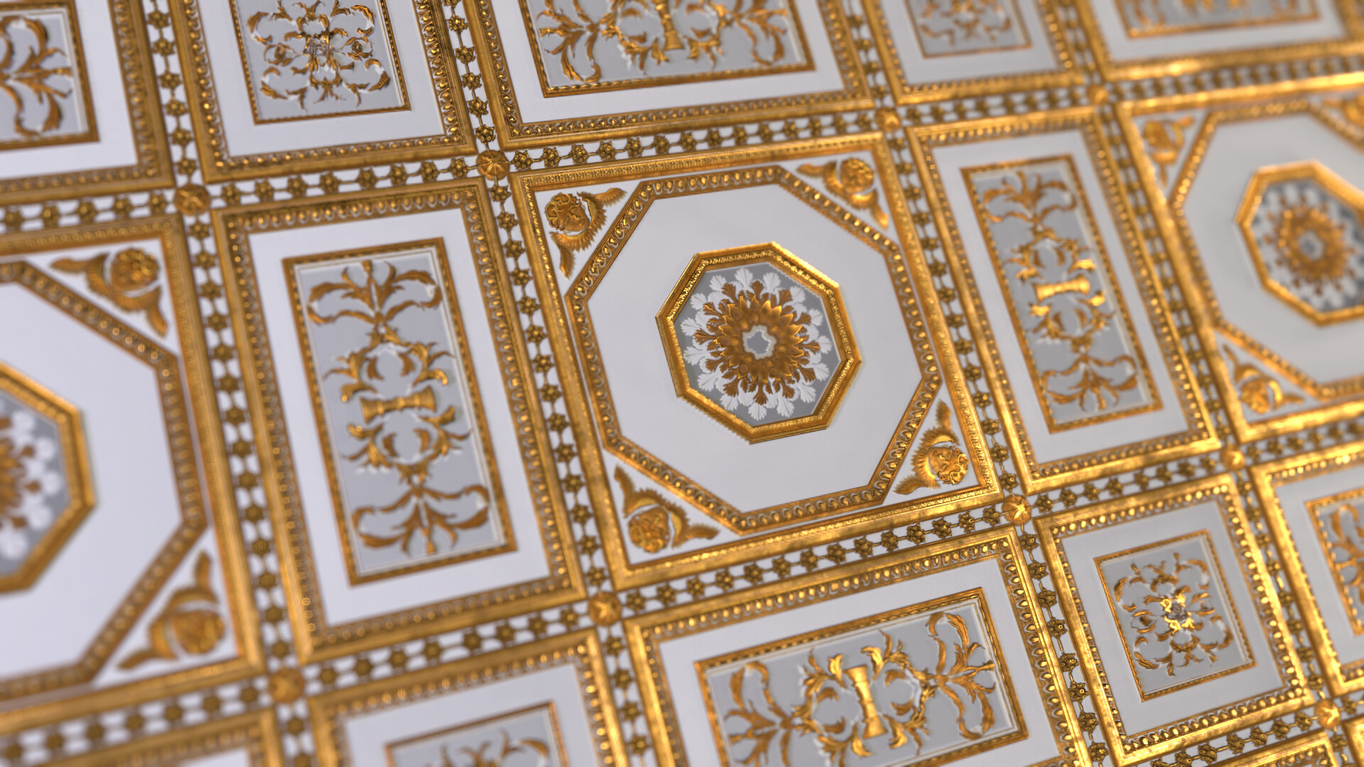 Huy Dao/Duong - Renaissance Celling Texture (St Peter's Basilica inspired )