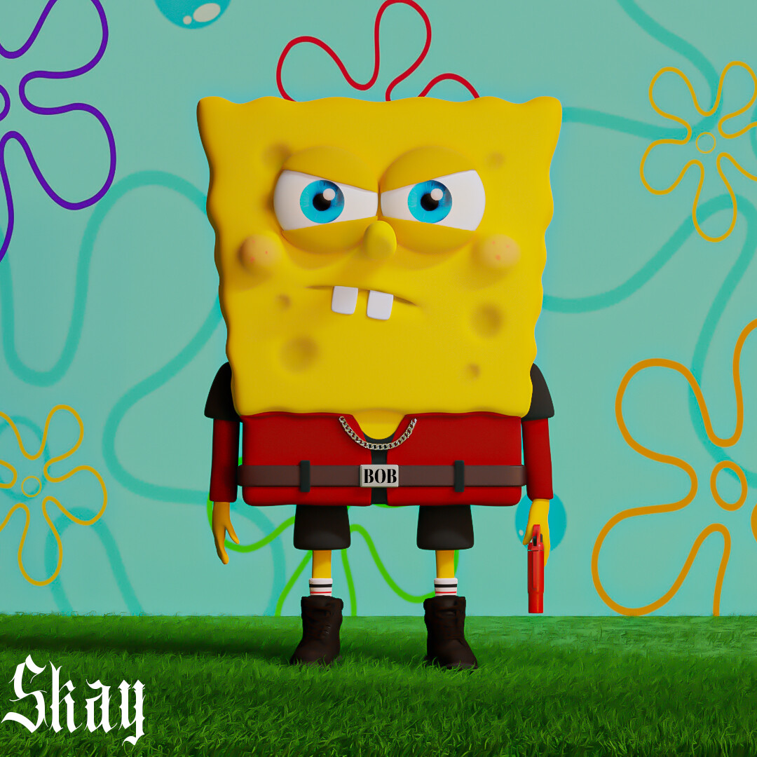ArtStation - spongebob🔥🧽