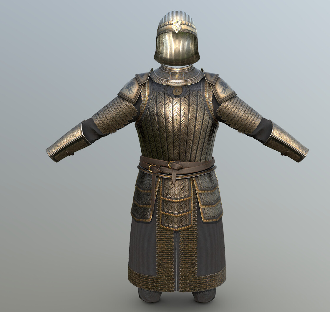 ArtStation - Valaryon Armor GAME READY