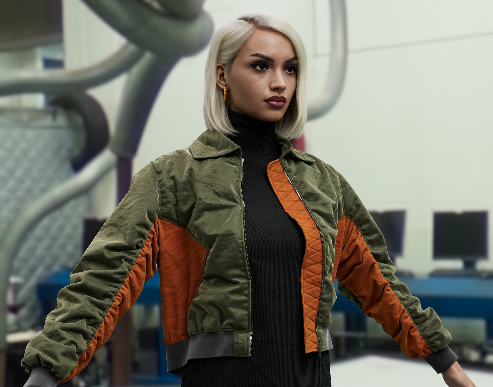 tom.newbury.cg - Female Portrait Render Dump