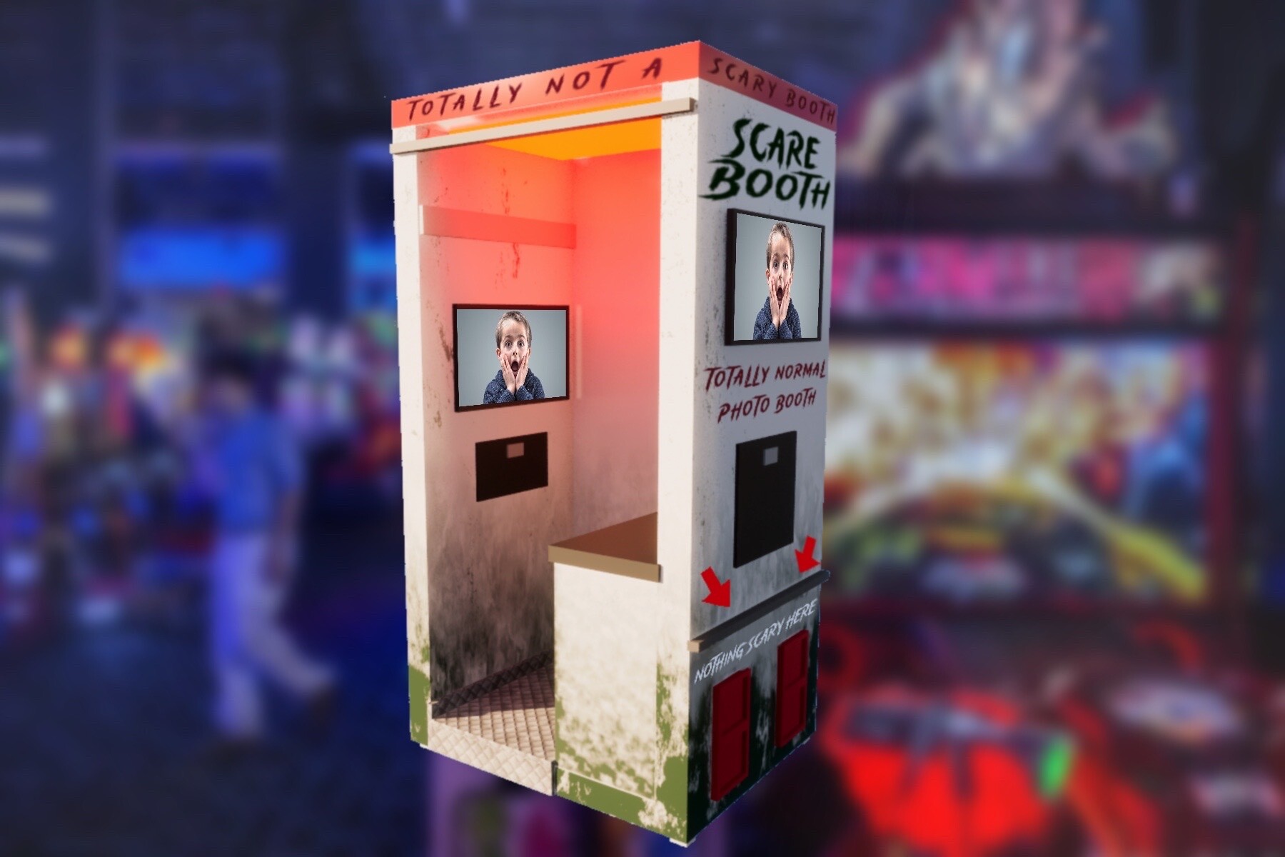 ArtStation - Horror Themed Scare Booth