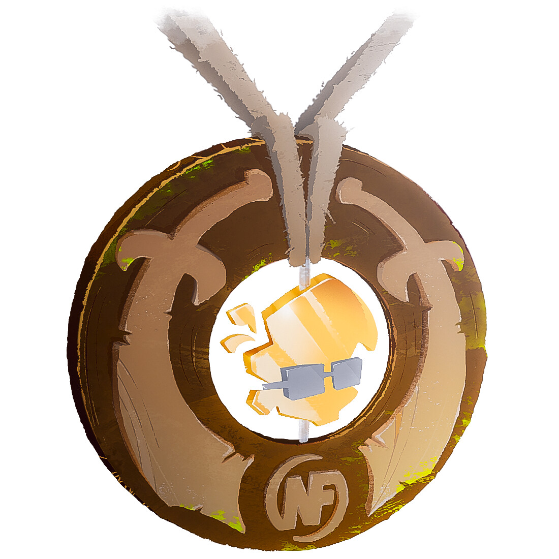 ArtStation - Medallion Immunity Idol - Nerd Fitness Journey App