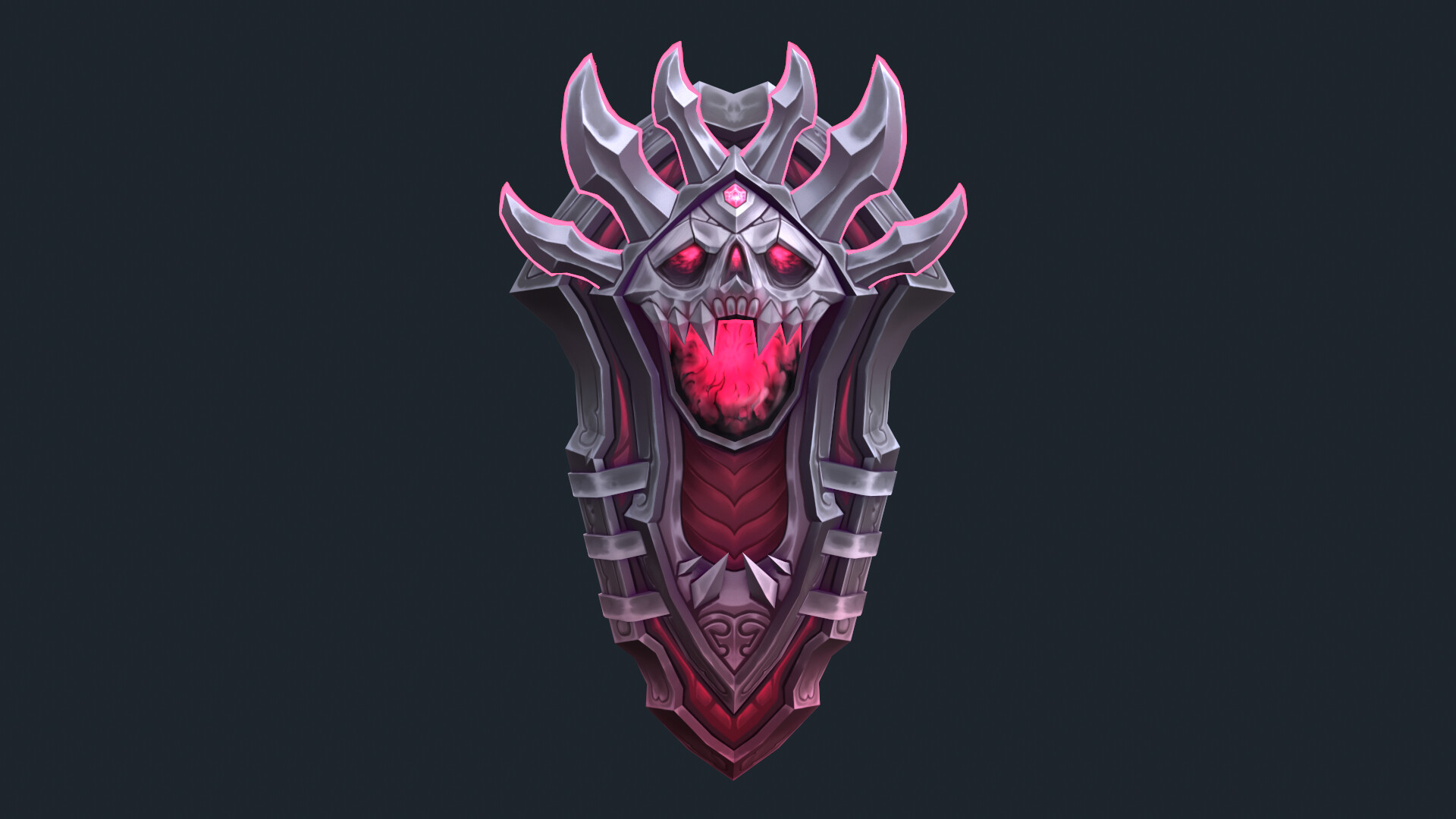 ArtStation - Skull shield