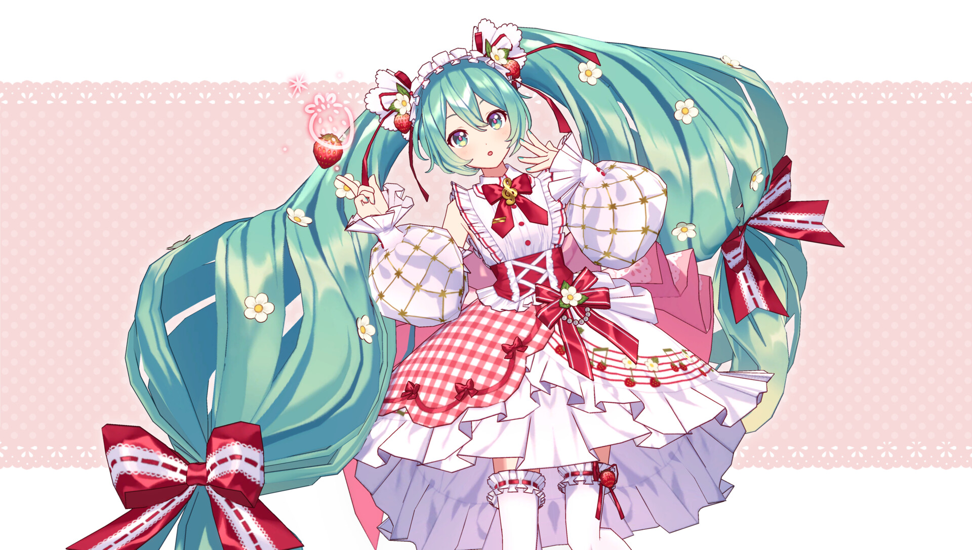 이수연 - Hatsune Miku 15th anniversary - Strawberry Miku