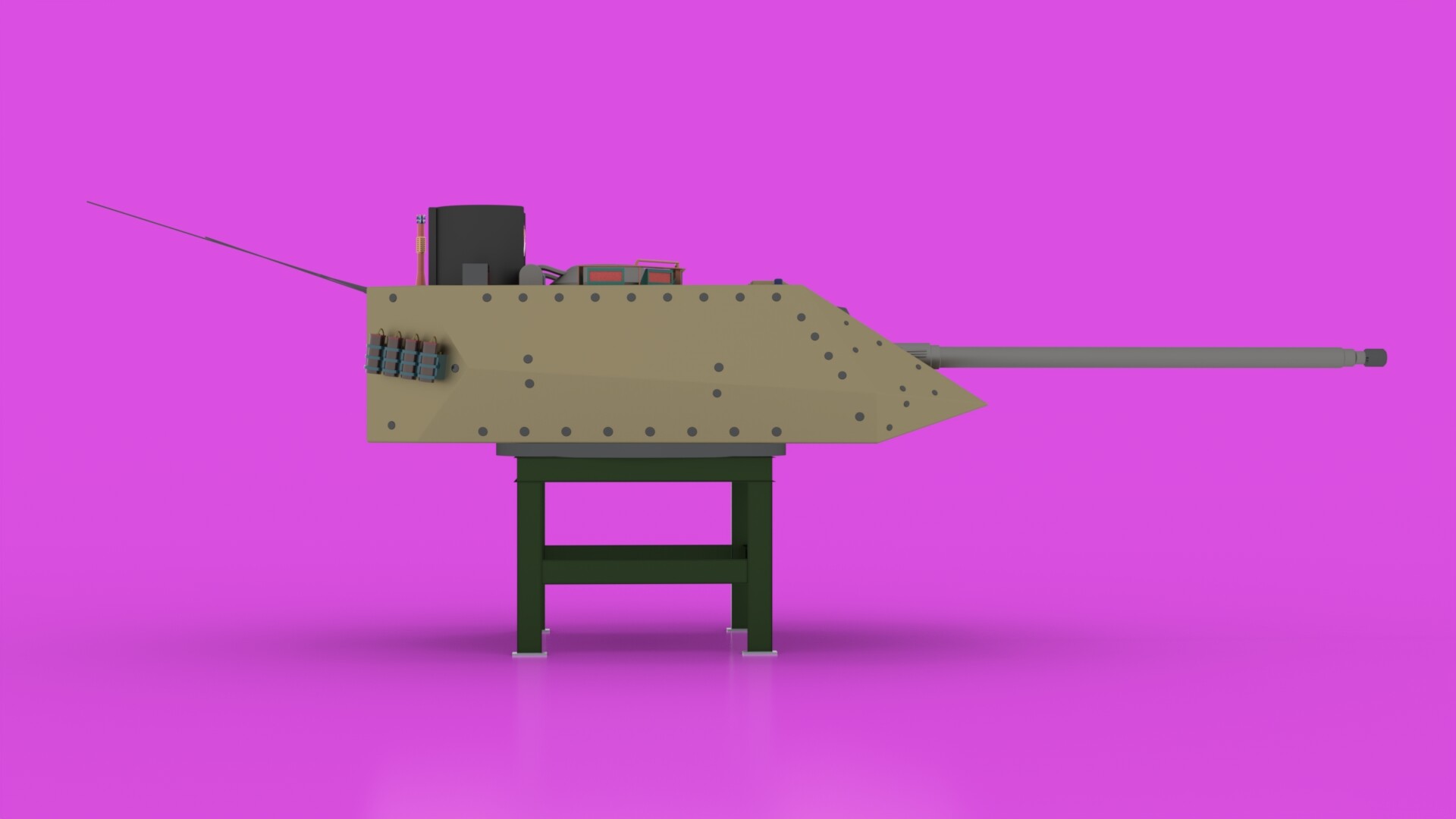 OSMAN ÇALIKIRAN - FNSS - TEBER 30 TWO-MAN TANK TURRET DESİGN.