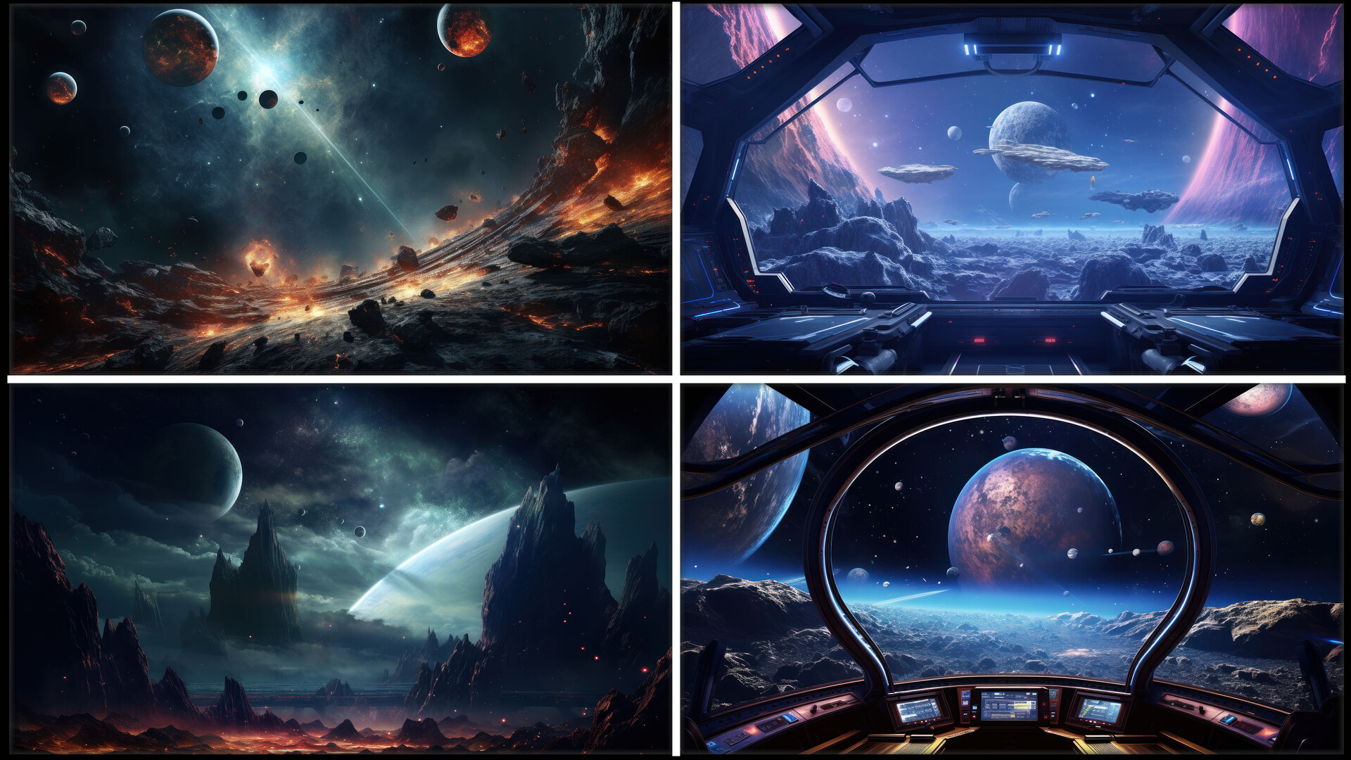 Ferial Concept - 🔹200 Deep Space Reference Image Pack v.21
