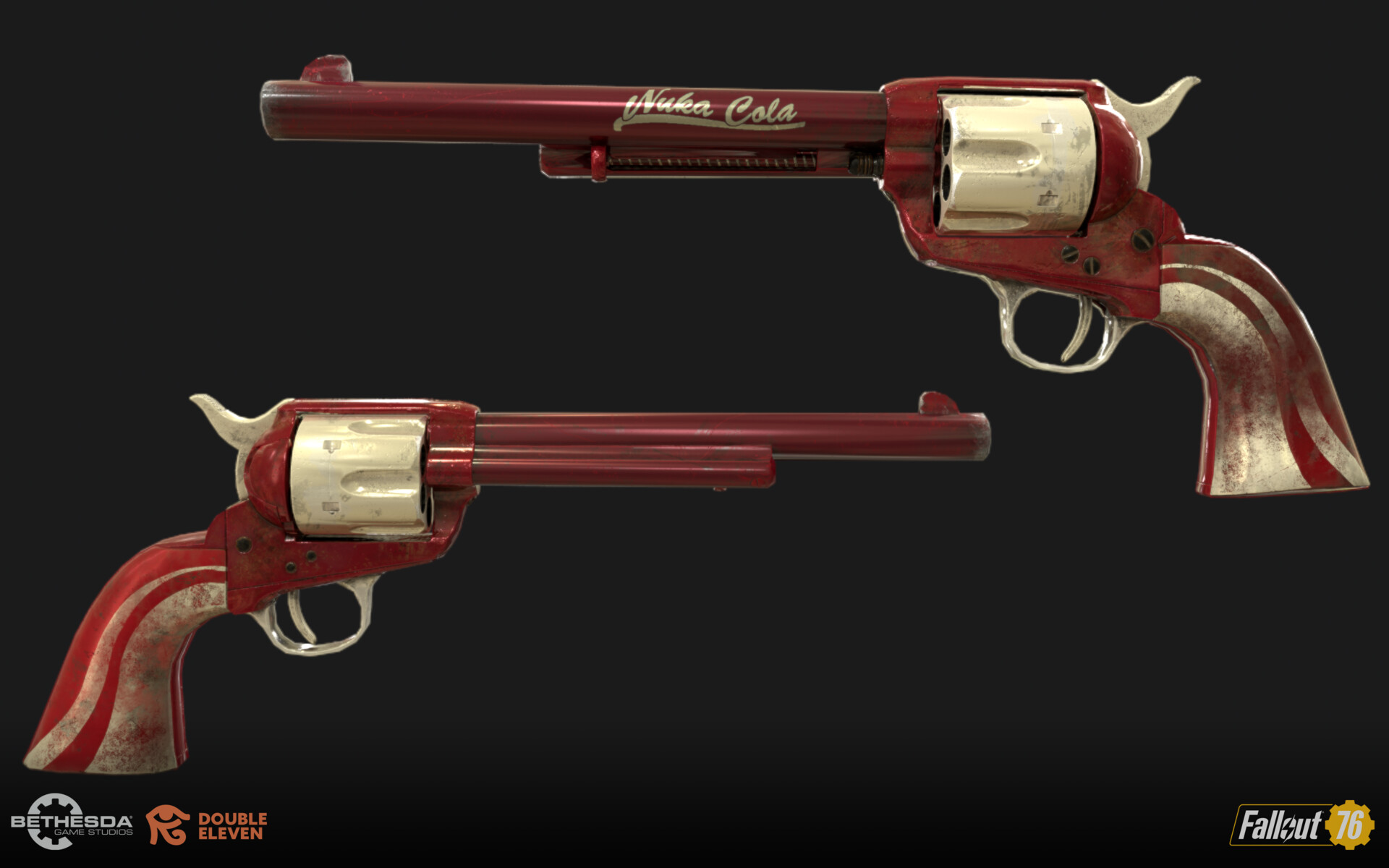 Molly Entwistle - Fallout 76 - Nuka Revolver Reskin