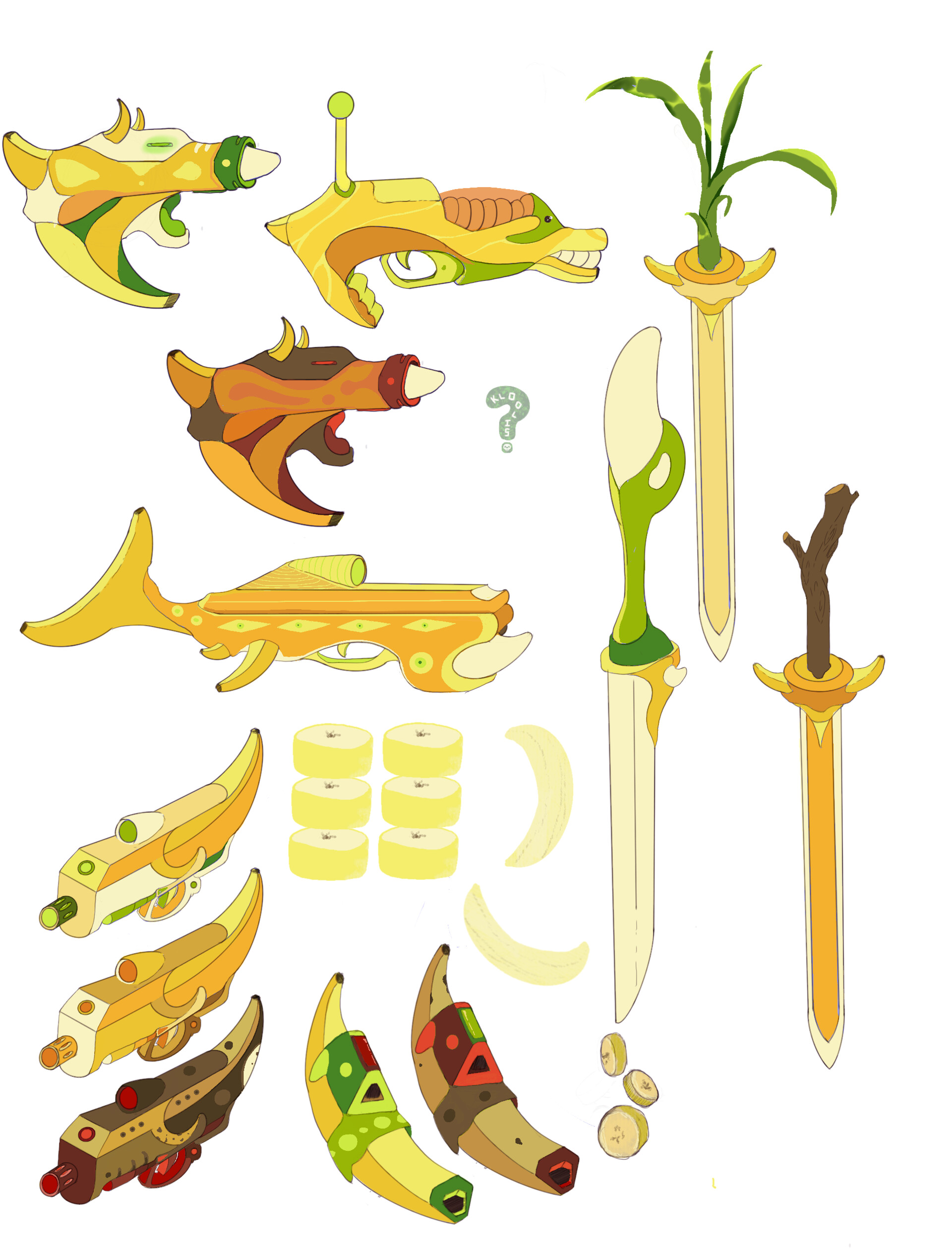 ArtStation - Banana Prop