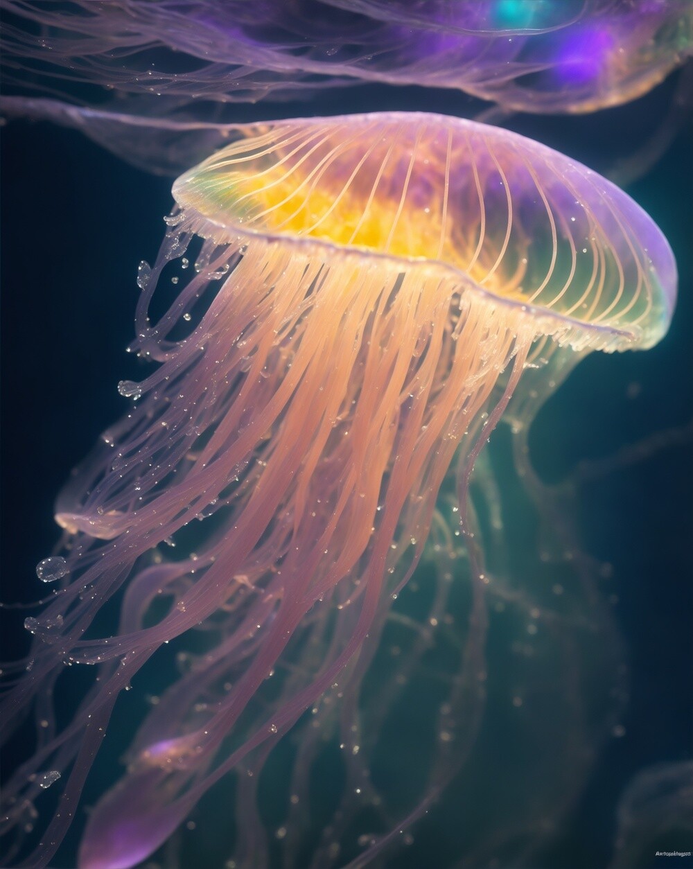 ArtStation - photography of a jellyfish