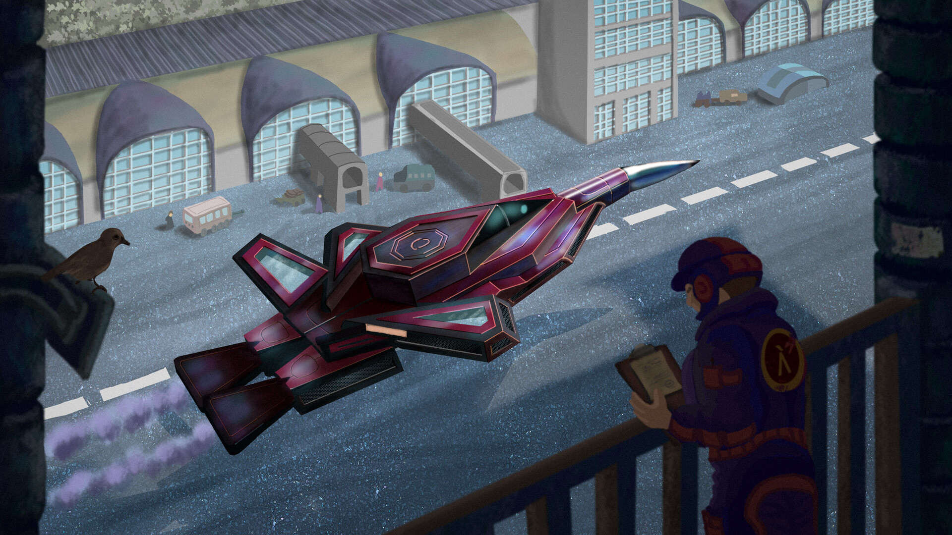 ArtStation - Reconnaissance Aircraft