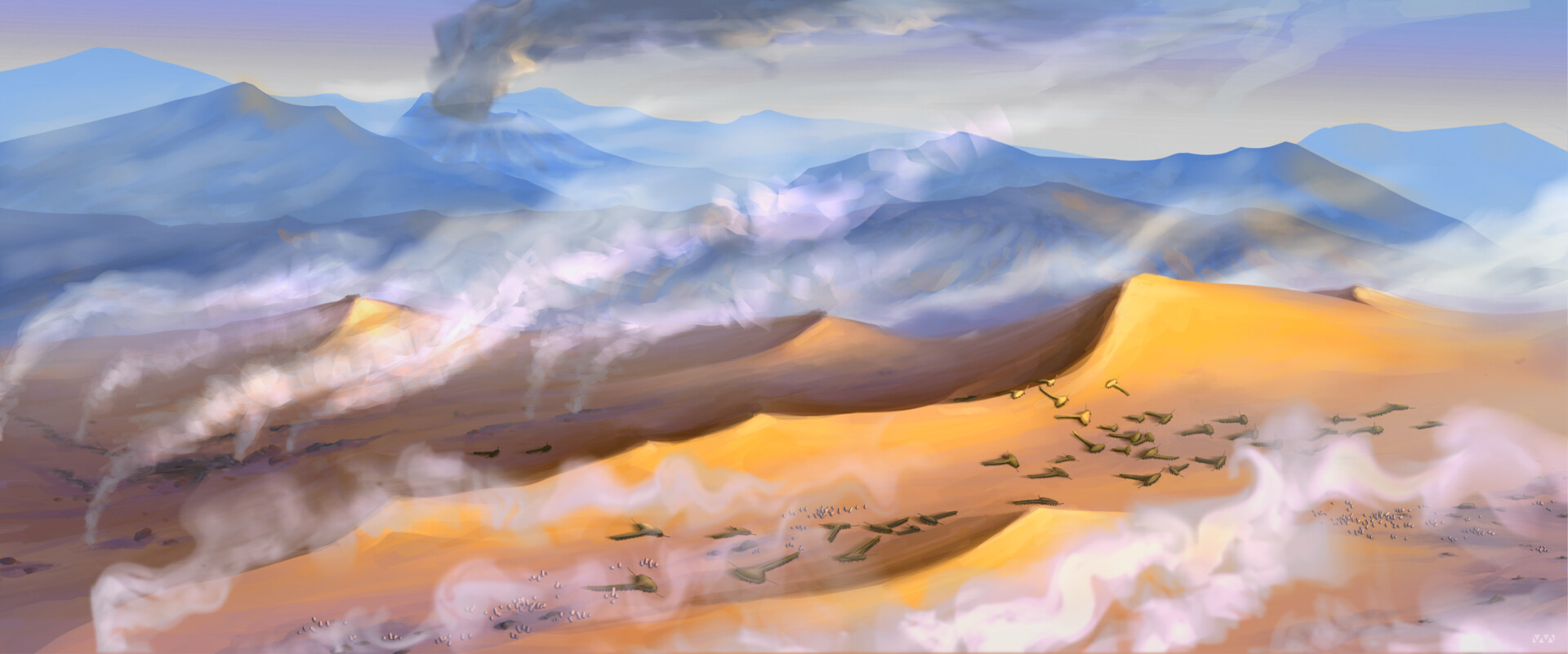 ArtStation - Project Isla: Volcanically Active Landscape