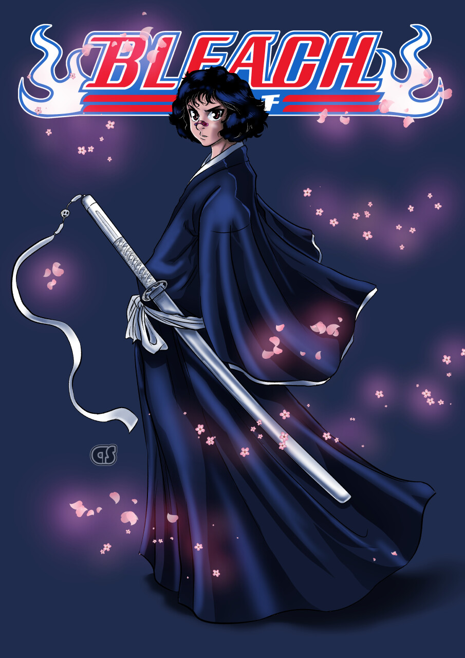 ArtStation - Client drawn in anime style - Bleach world